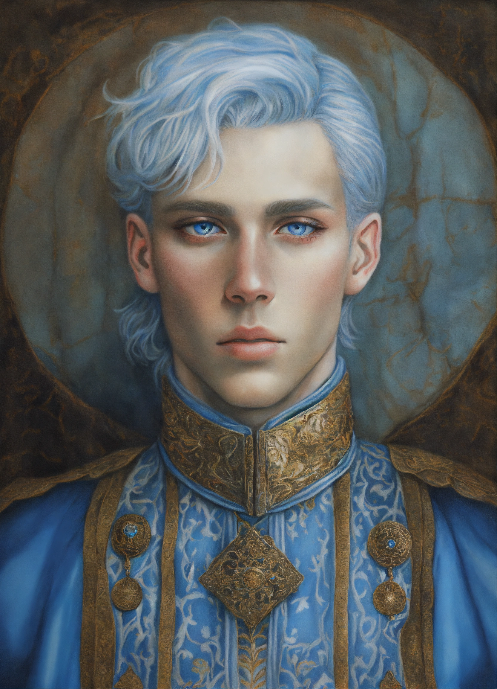 Lexica - Realistic colored pencil illustration of Portrait of a ...