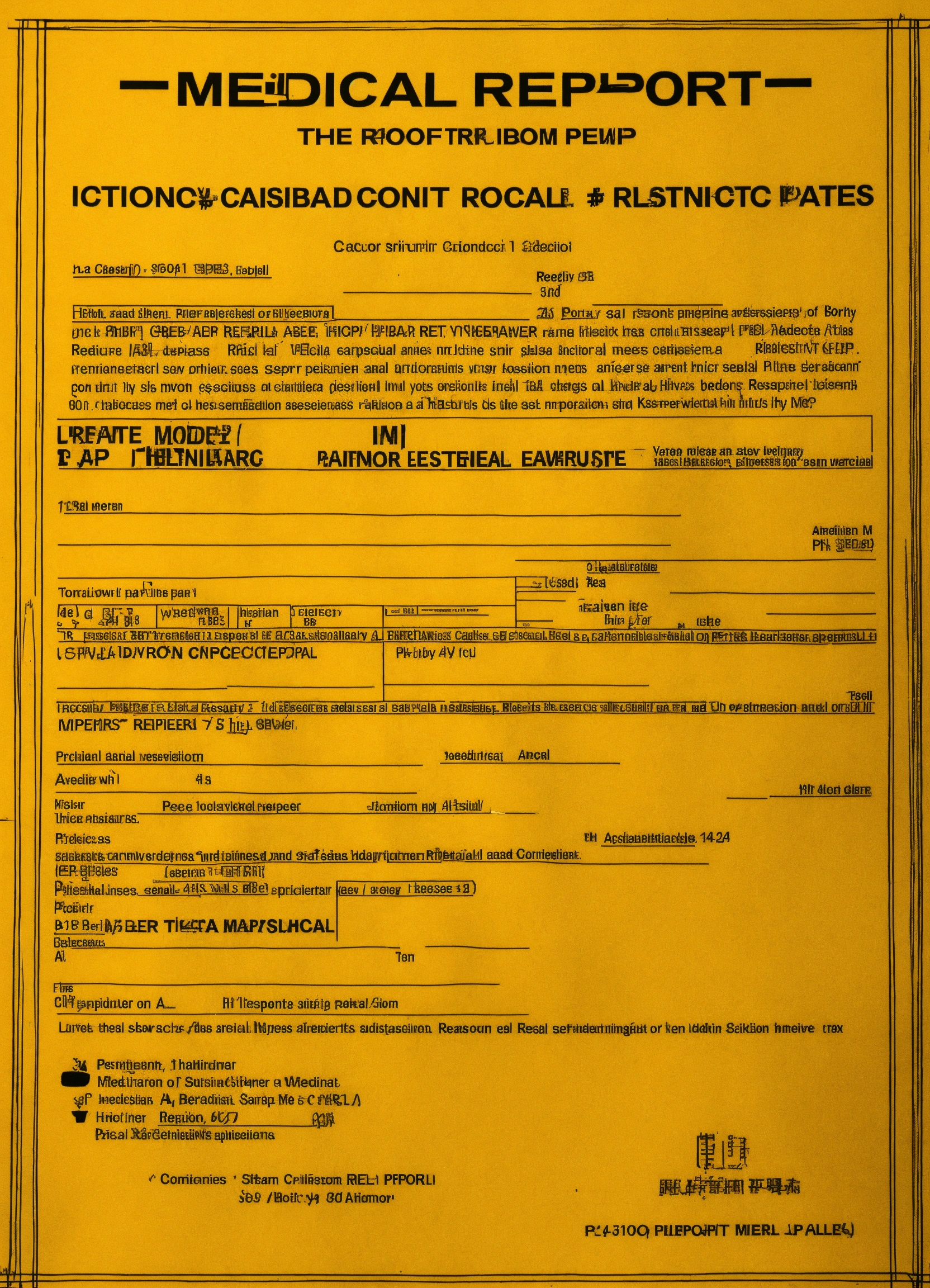 Lexica - Medical report paper