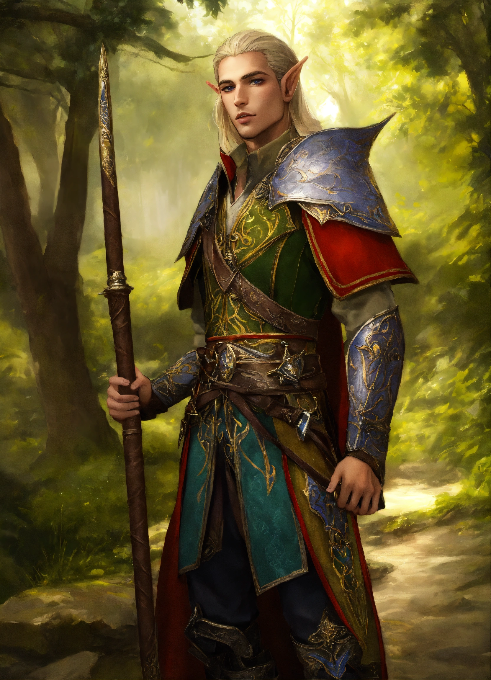 Lexica - Beautiful gay male high elf