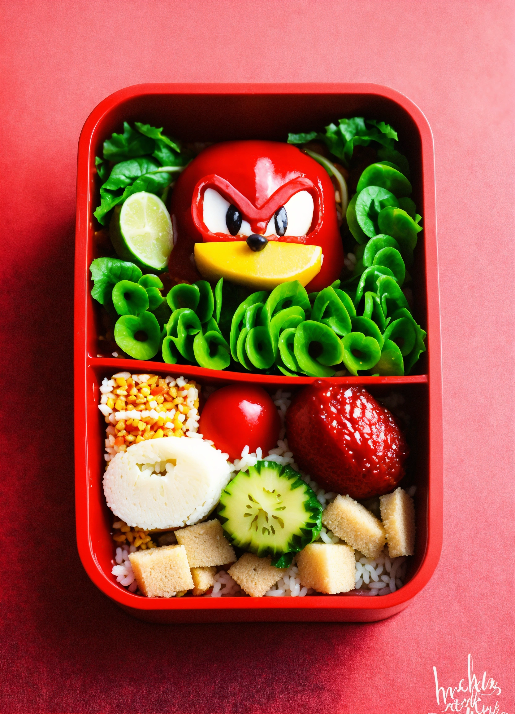 Lexica - Knuckles inspired bento box