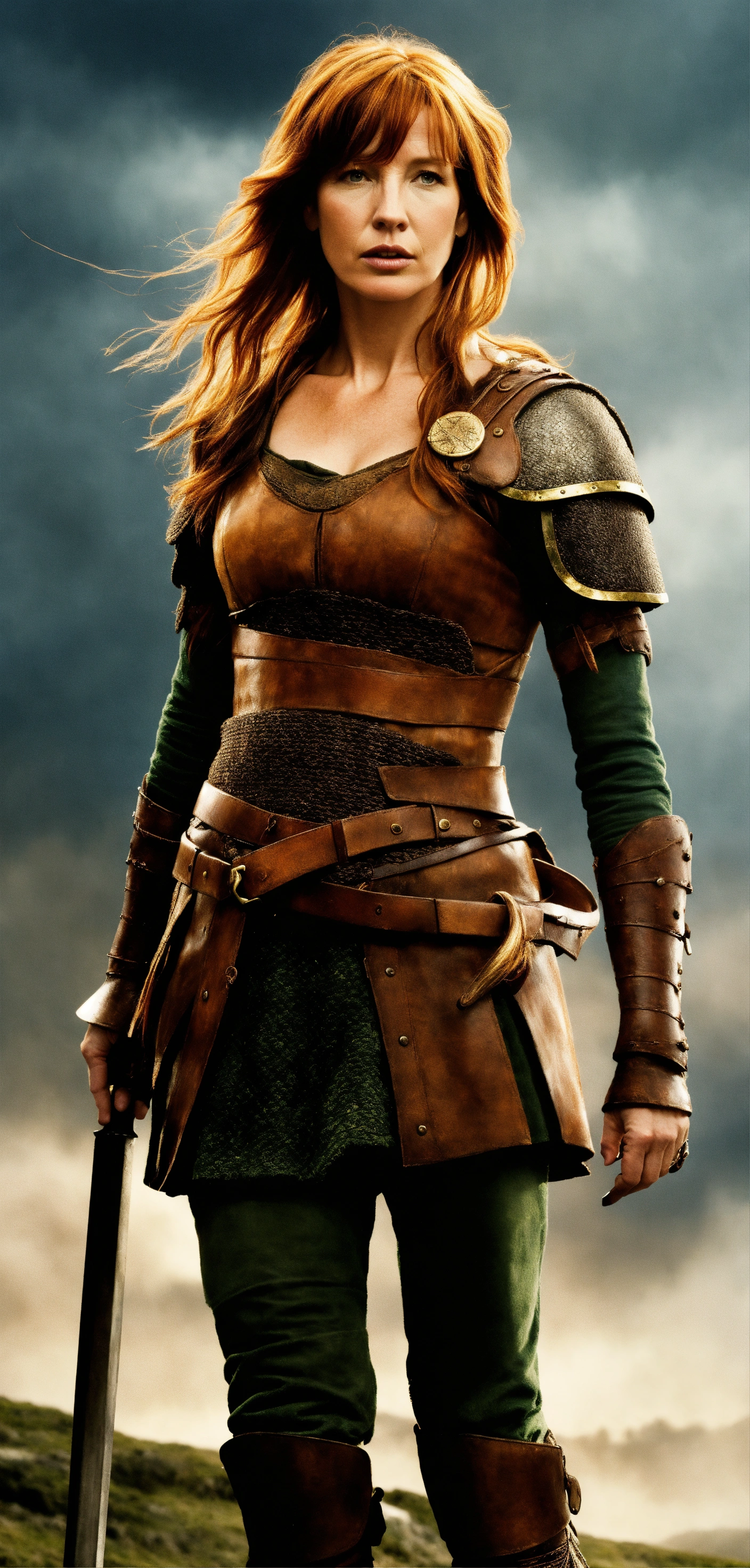 Lexica - Kelly Reilly, as Viking Warrior,