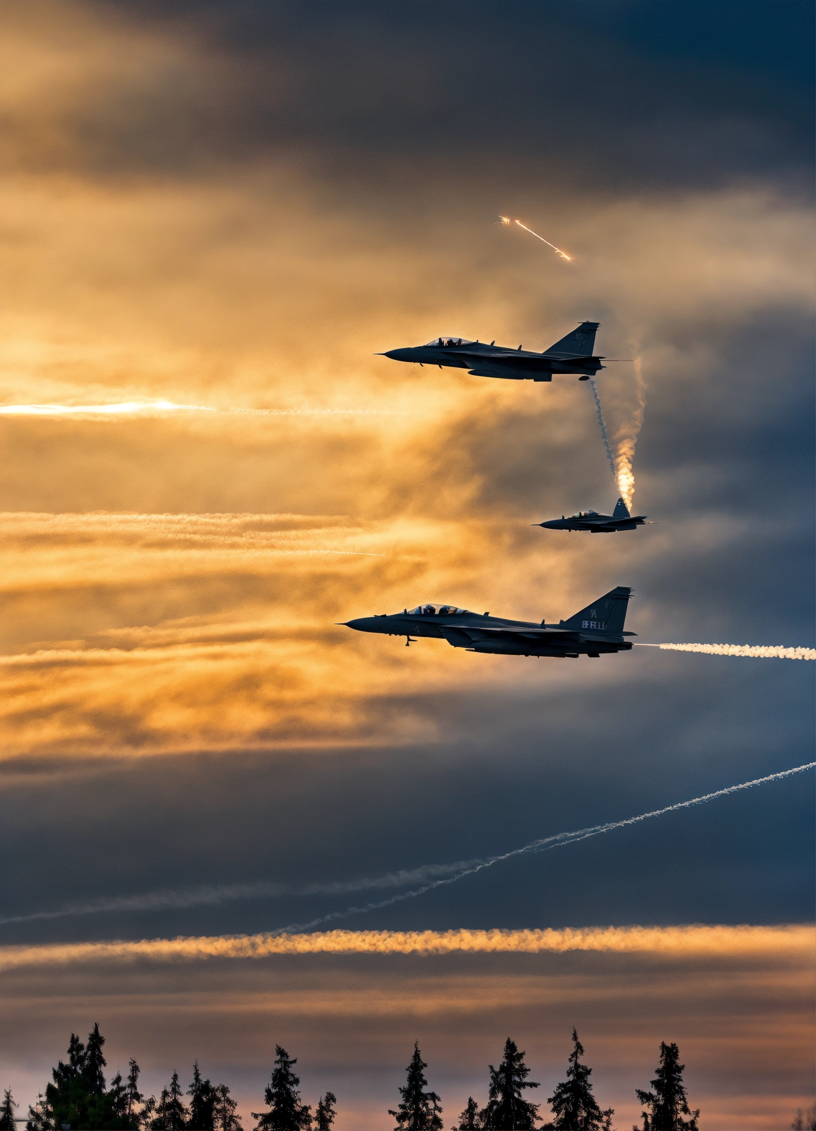 Lexica - Black bell X2 fighter jet returning from bombing an enemy camp ...