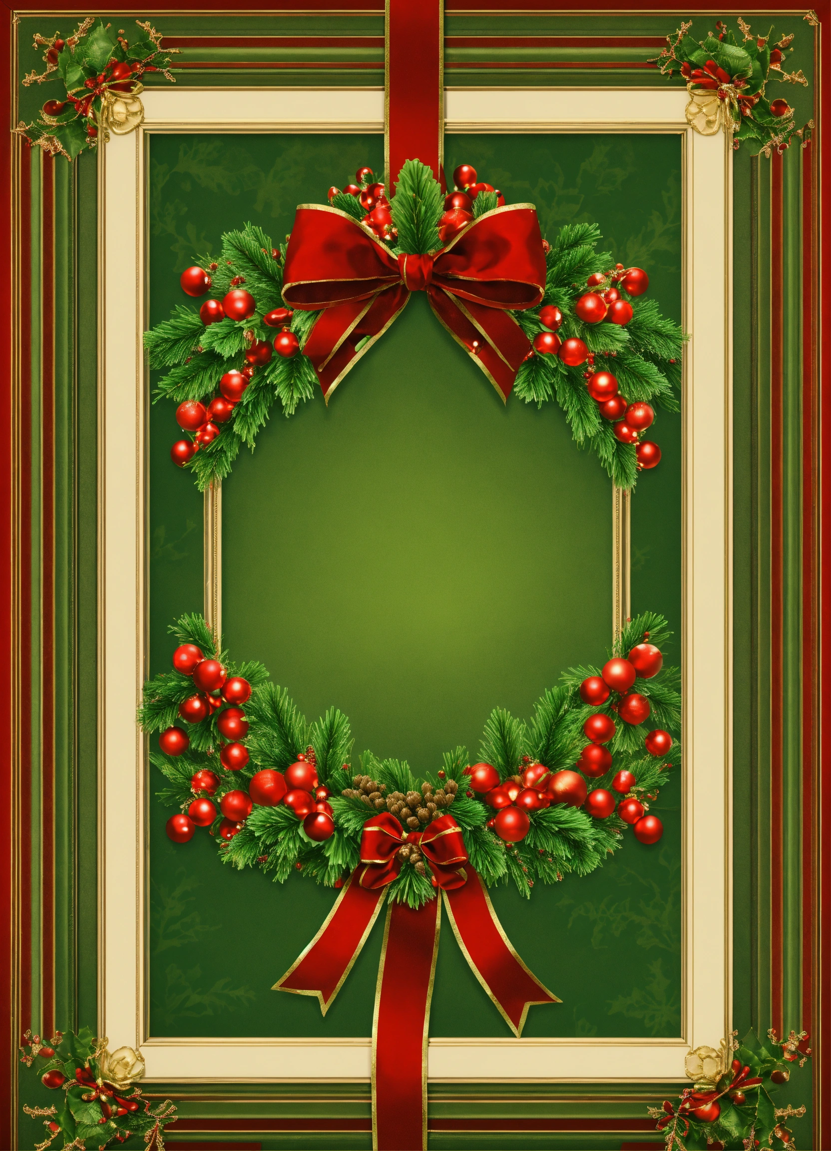 Lexica - Traditional holiday frame.