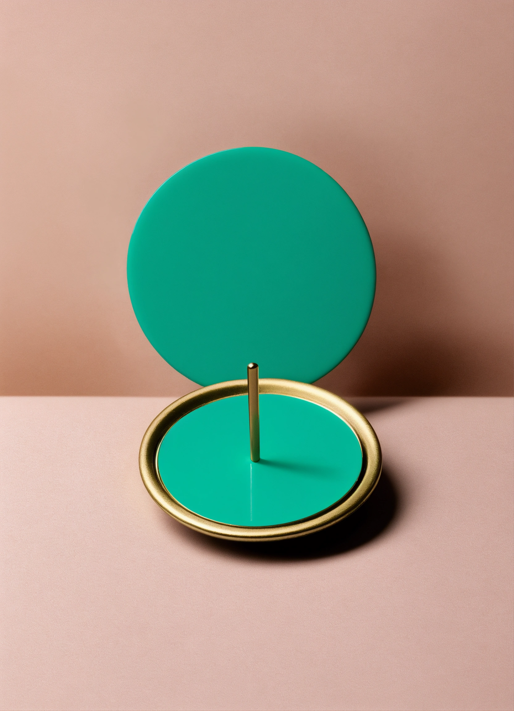 Lexica - On a full smooth background, a promotional blank label pin ...