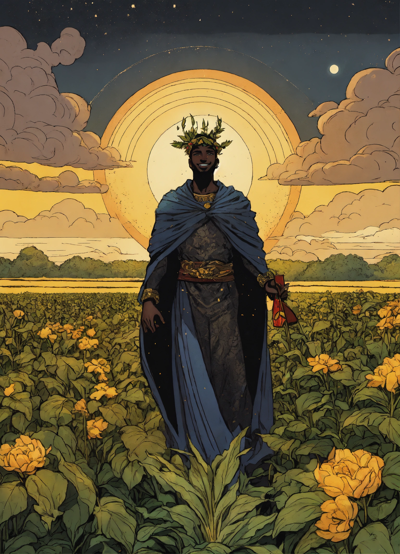 Lexica - An enigmatic happy celestial Black Human God shrouded in ...