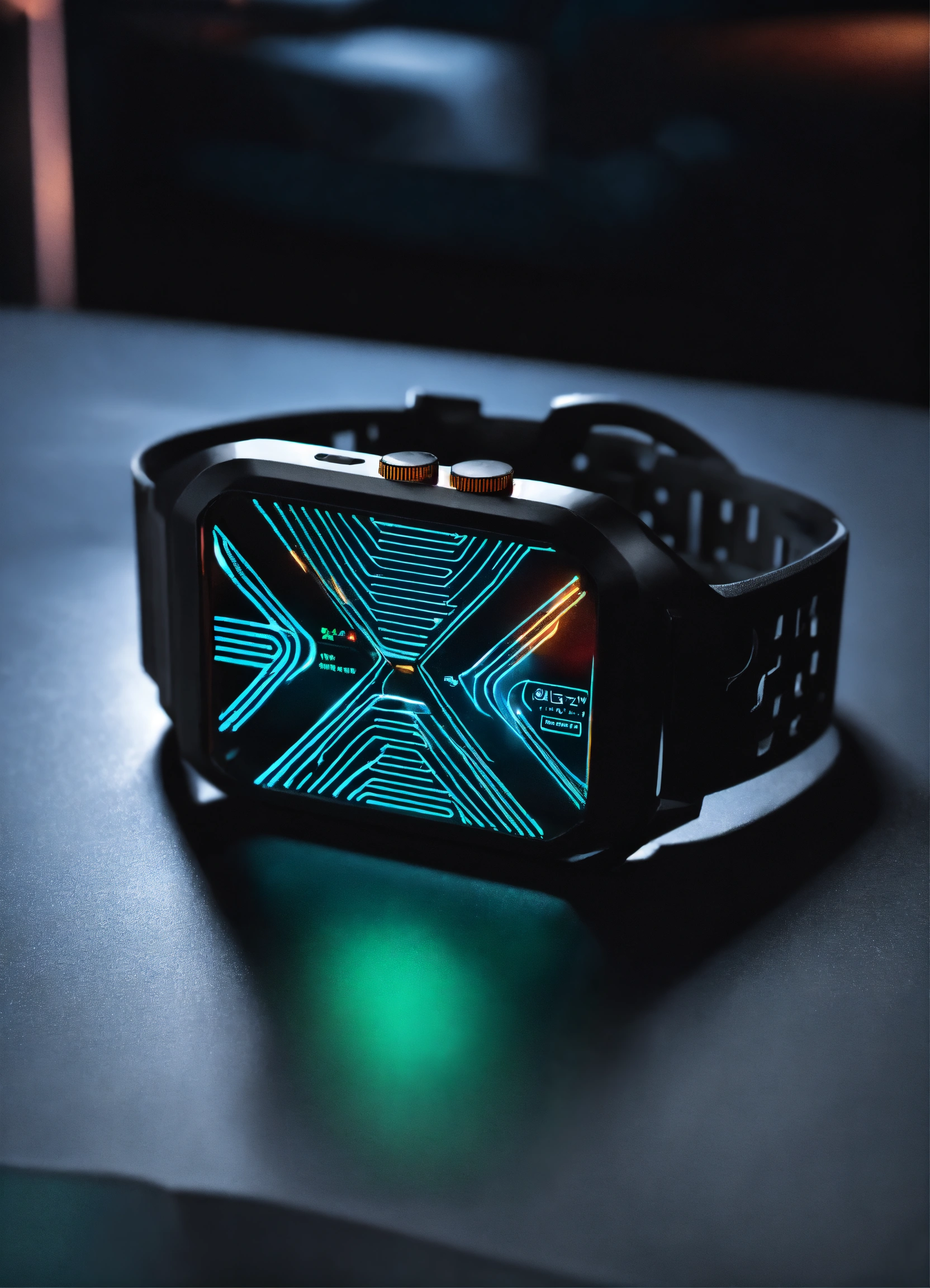 Lexica - A flat triangular shaped wearable technology device product ...