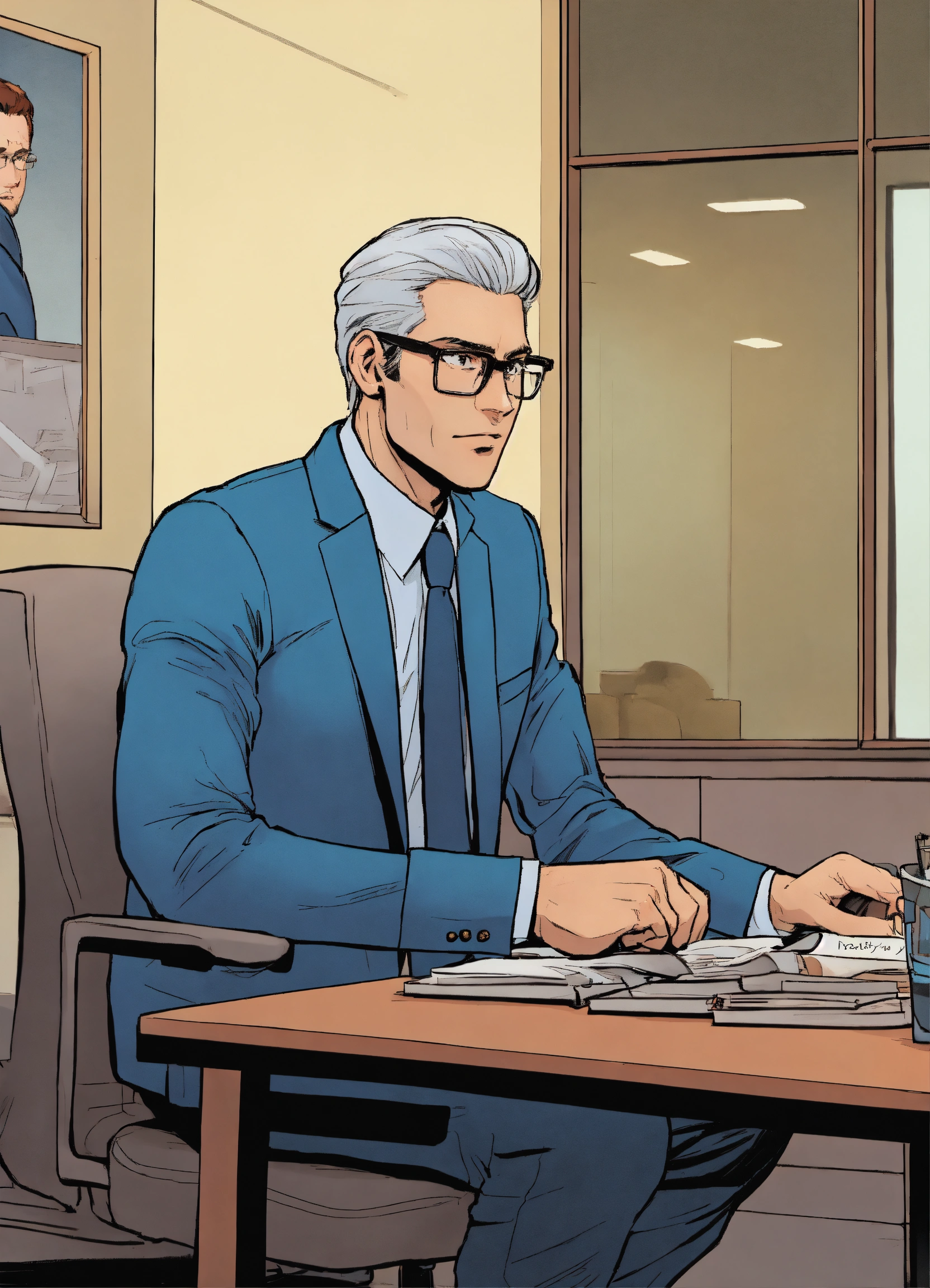 Lexica - Comic character's name Nole. Around 18 with dark brown hair ...