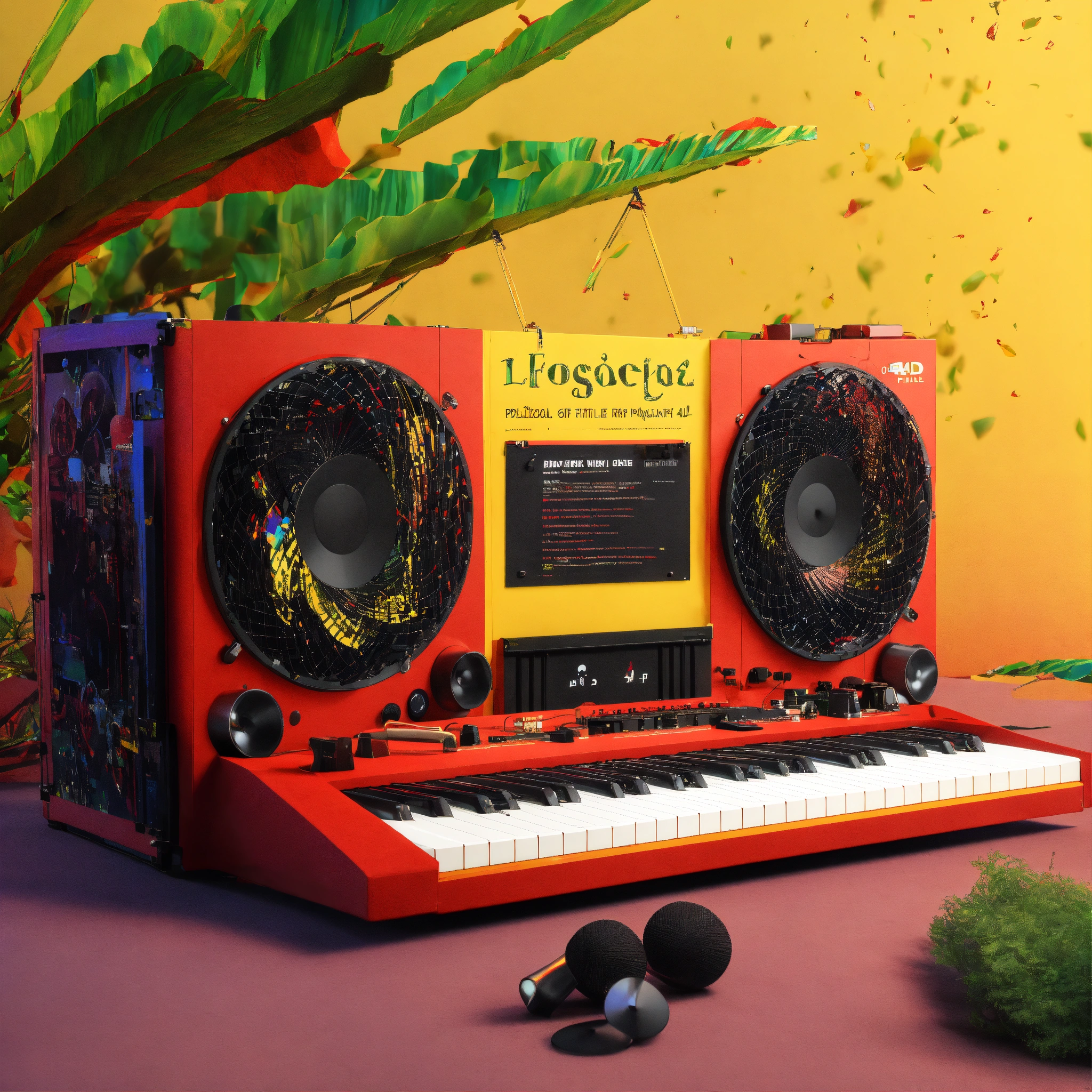 Lexica - Album artwork, 3d, full hd, logo , 4d, poster design , musical ...