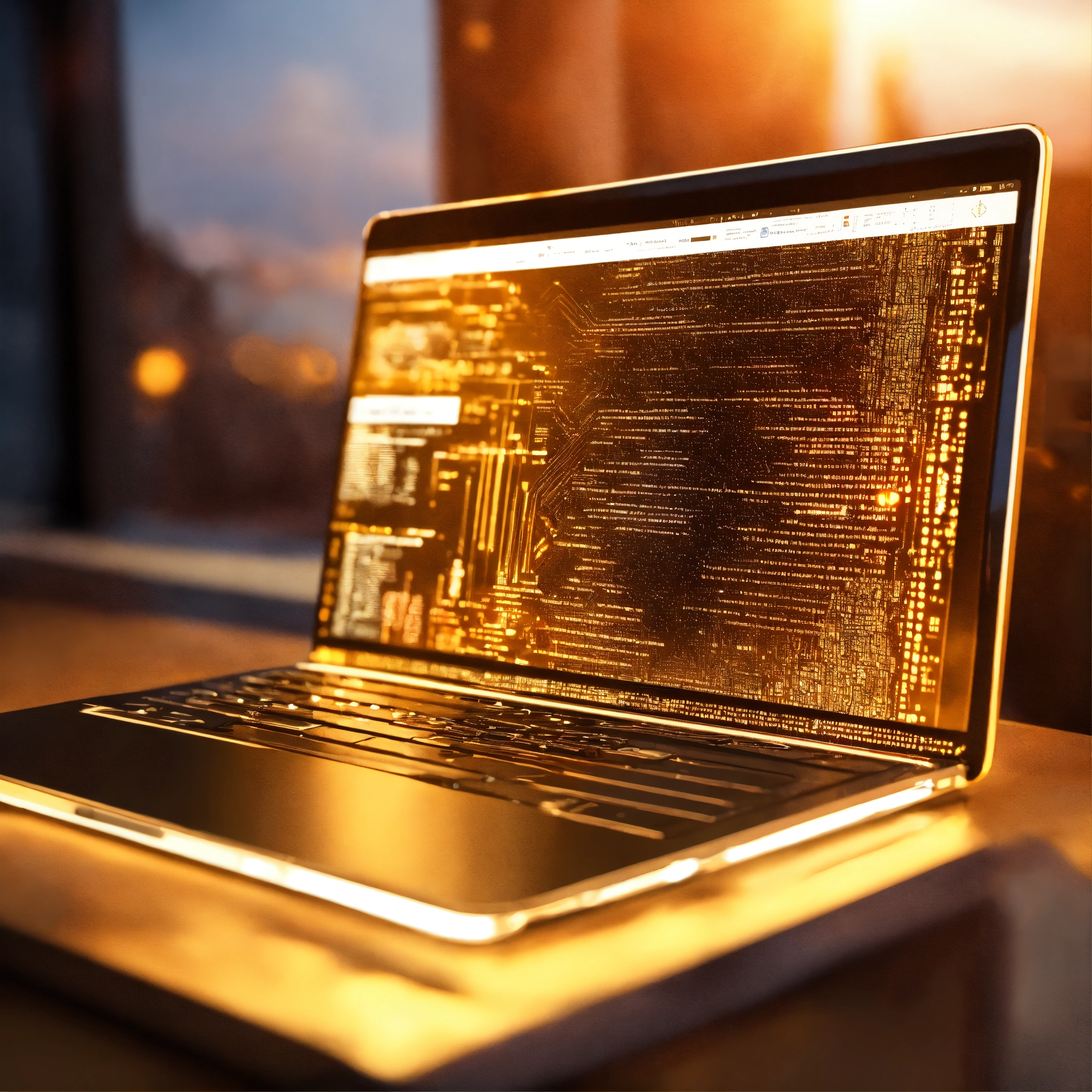 Lexica - Ultra realistic в взphoto of a very high tech 3d software code ...