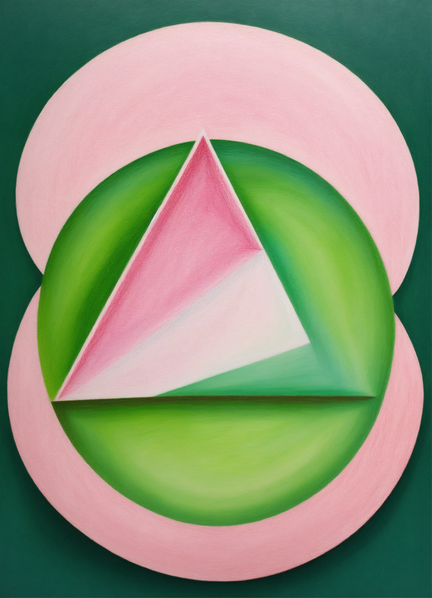 Lexica - Realistic colored pencil drawing of a magical minimalist ...