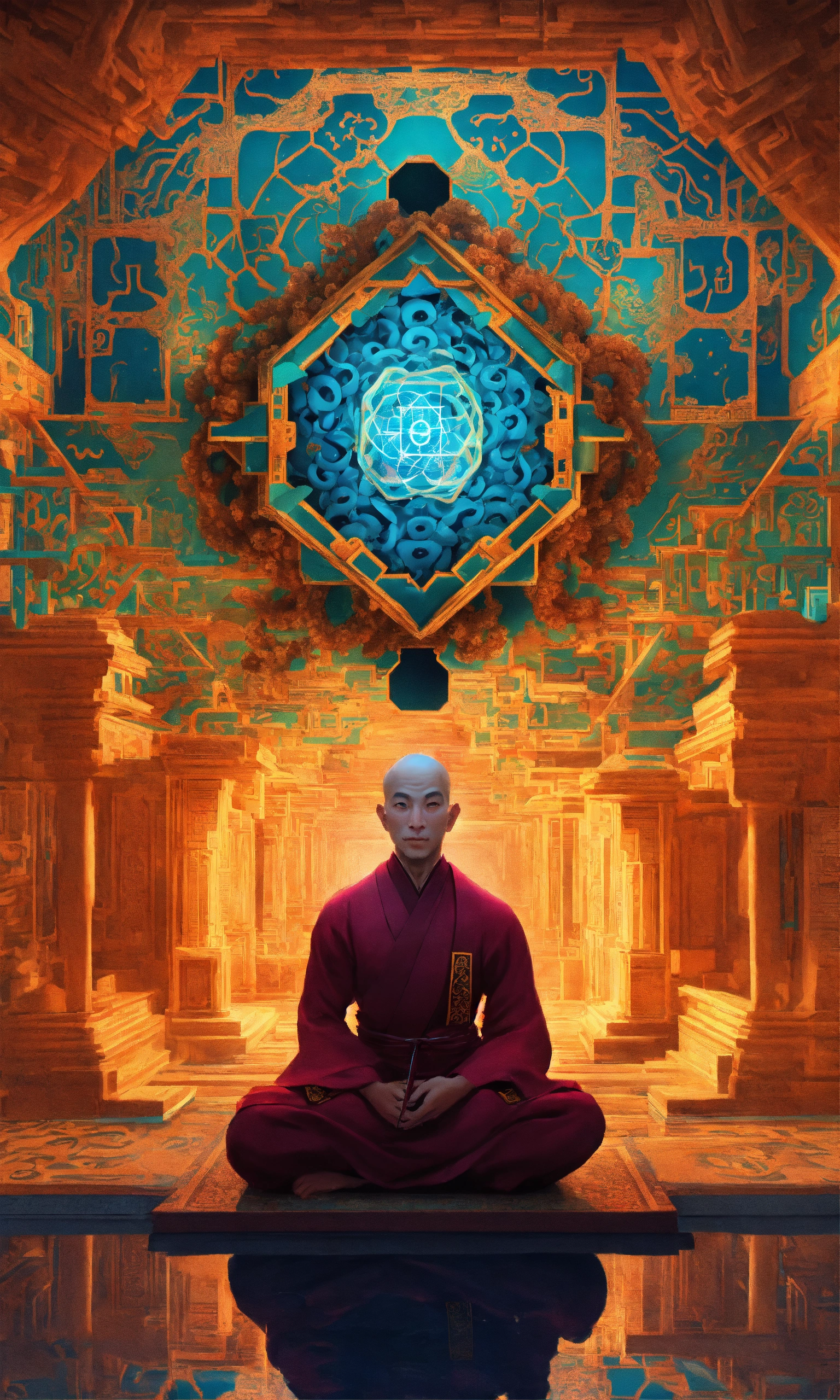 Lexica - Taoist monk octopus tesseract body fractal three point ...