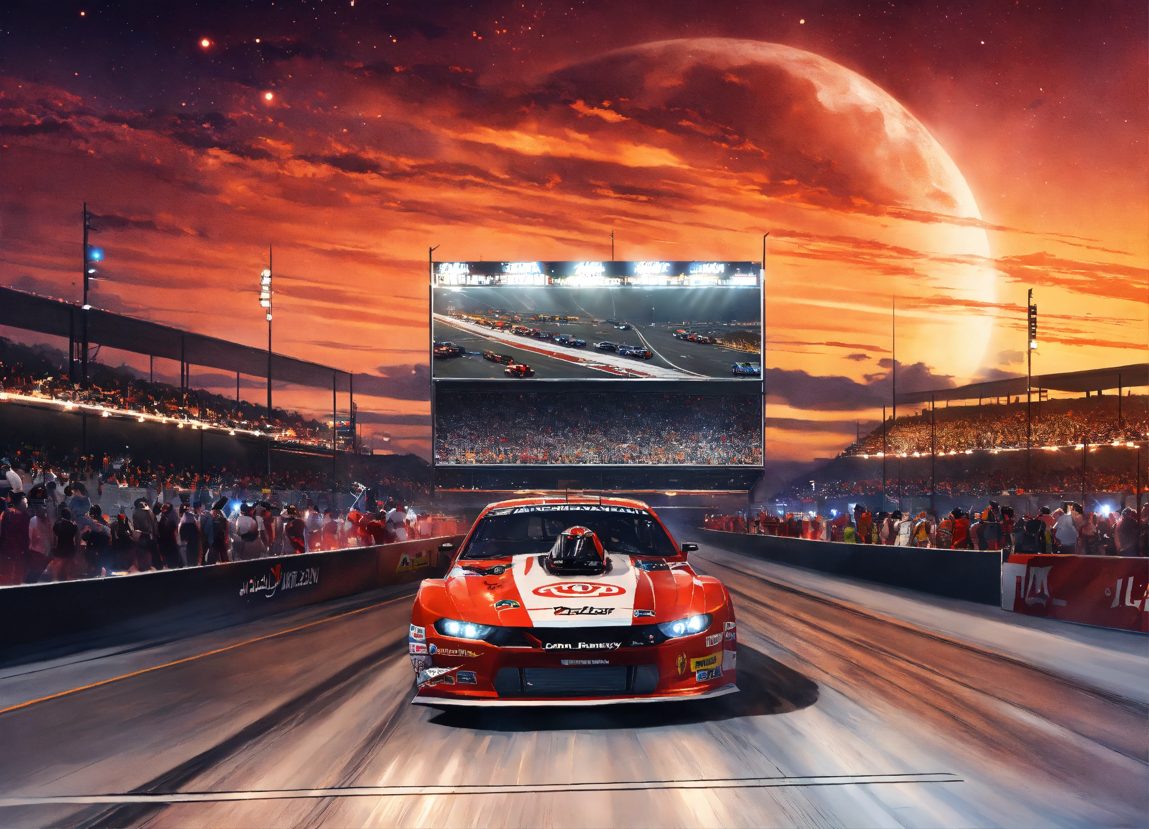 Lexica - Generate a captivating digital illustration of a Bahrain ...