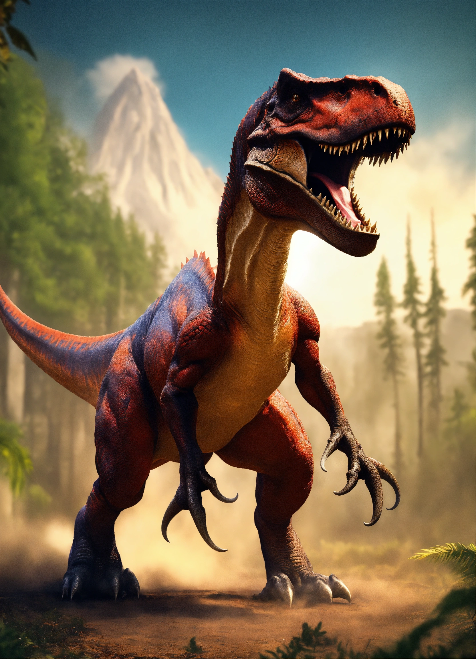 Lexica - Rexy is a captivating cartoon representation of a ...