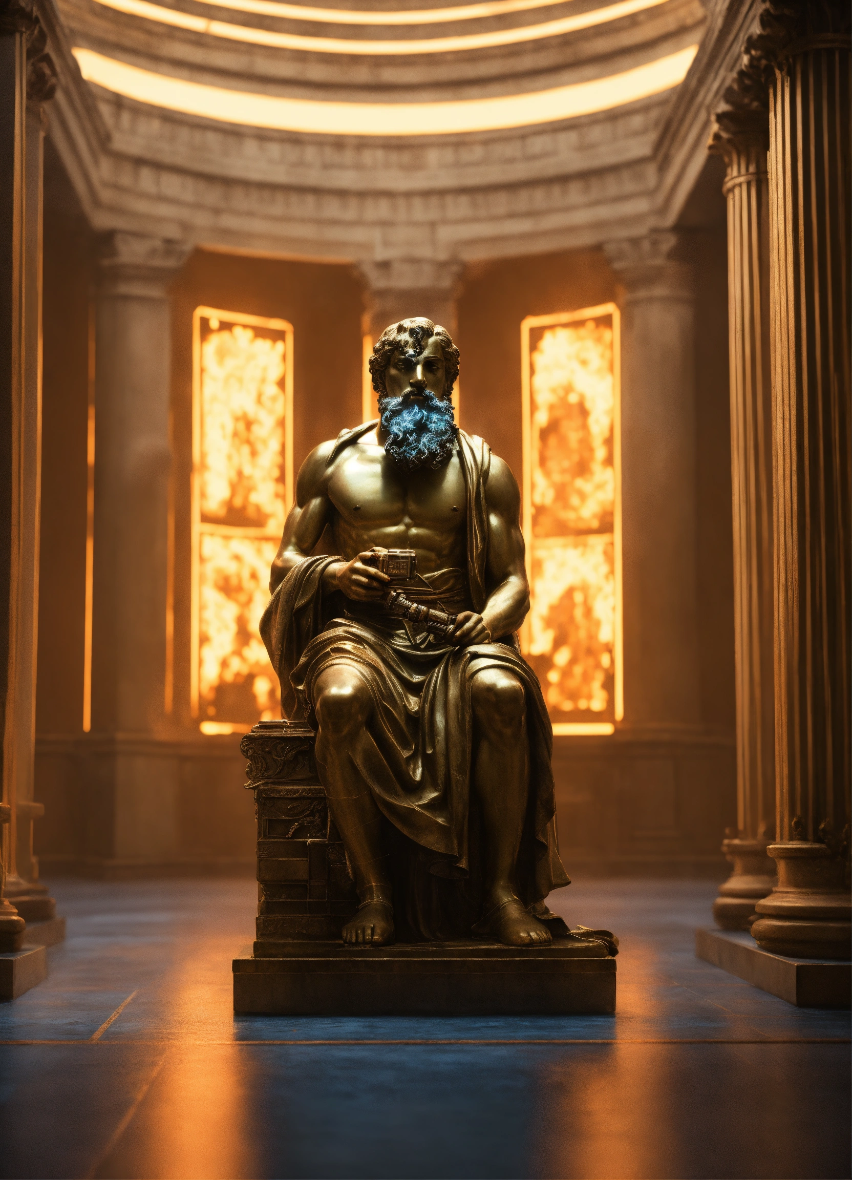 Lexica - Philosopher Socrates statue, Parthenon, Photography, light day ...