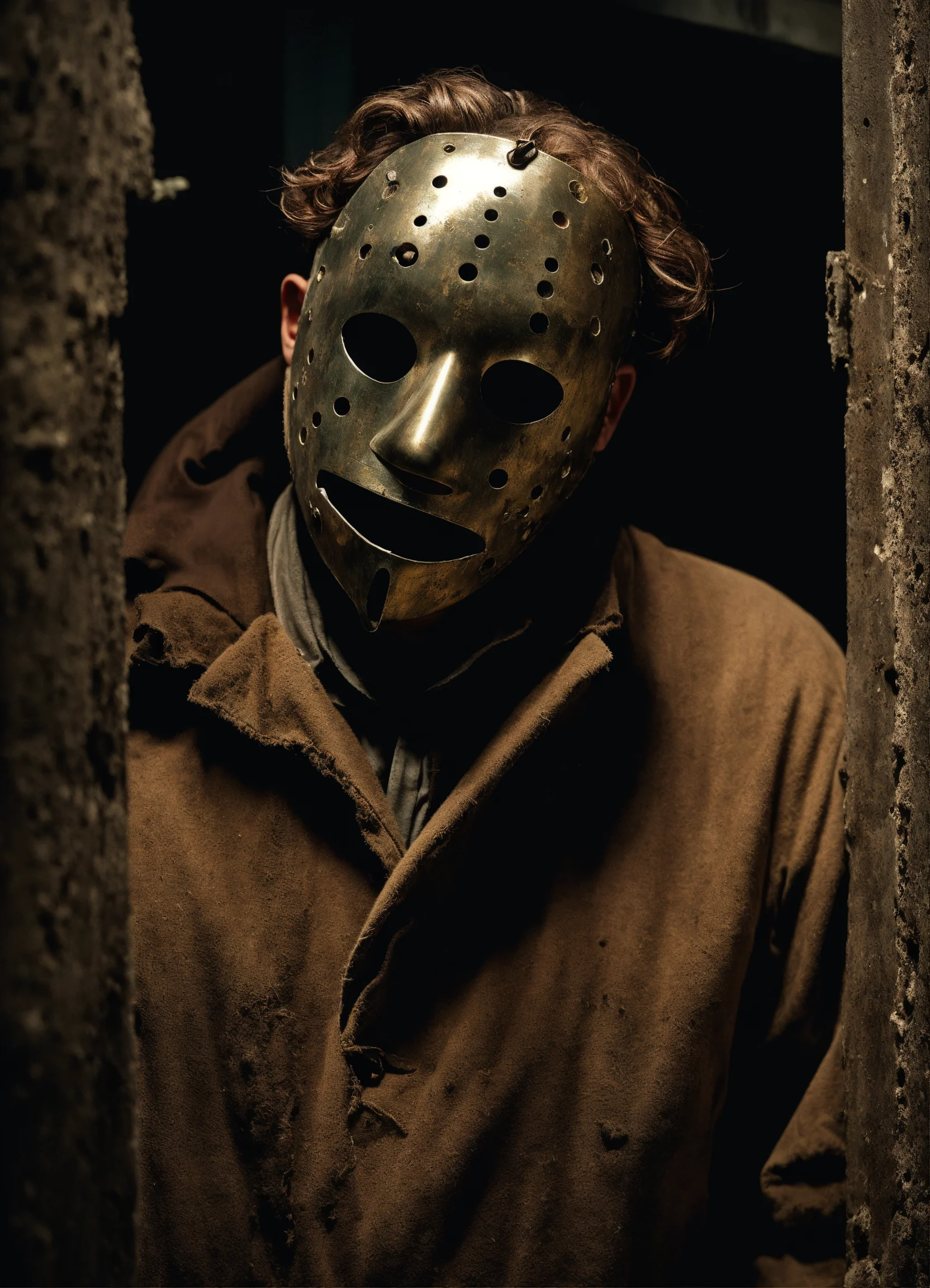 Lexica - Hyperrealistic photography of a man in shabby clothing ...