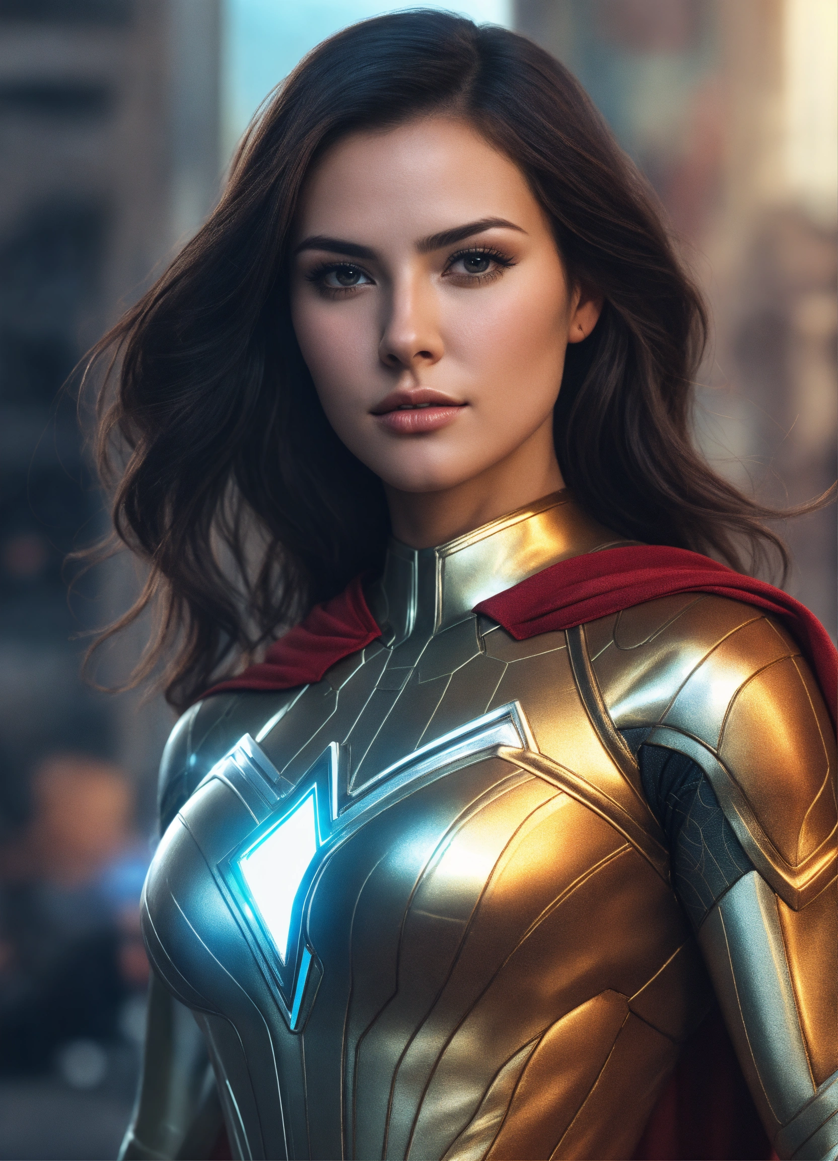 Lexica - Woman, female, woman, superhero style, superhero, 4k, detailed ...