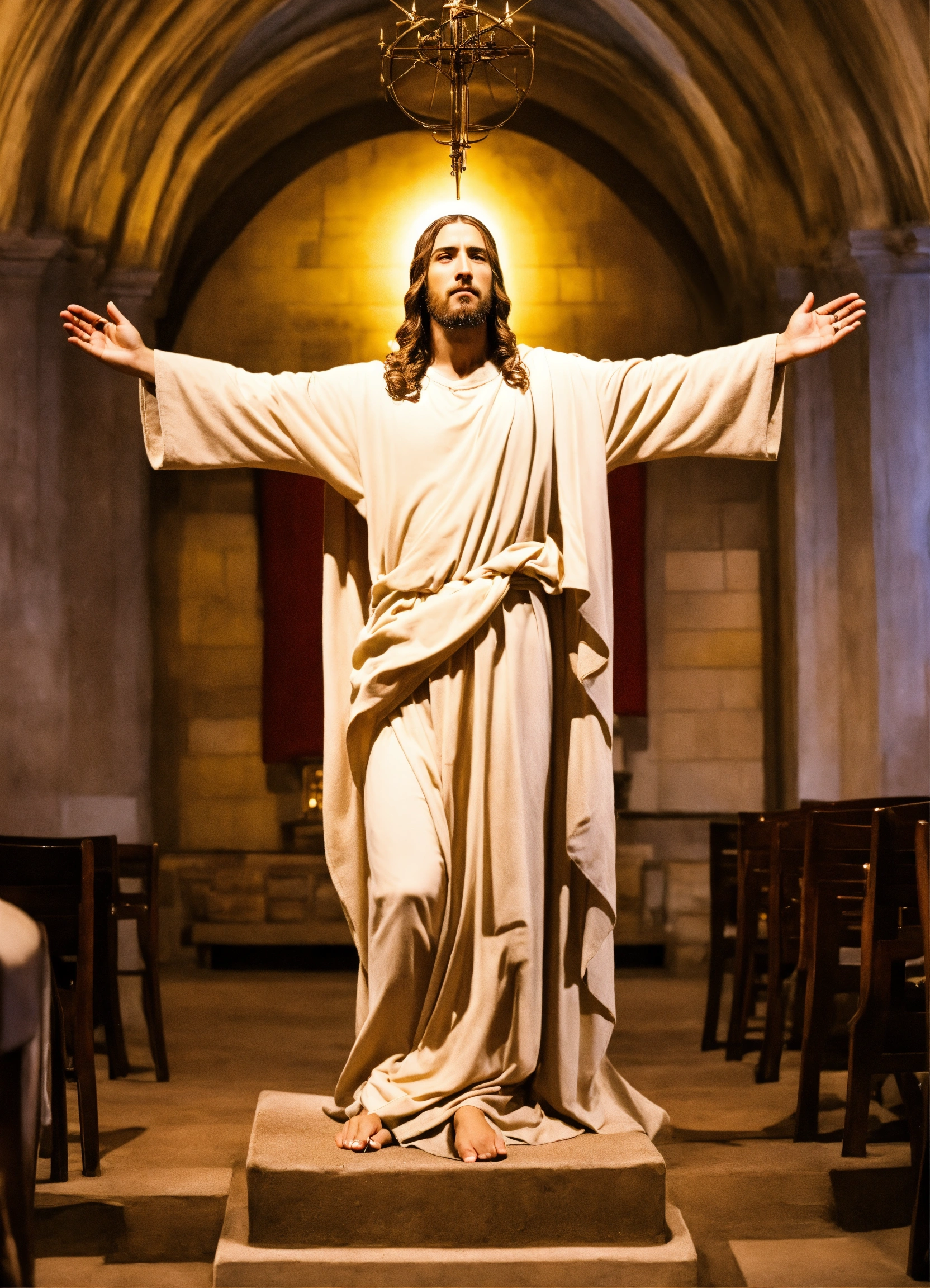 Lexica - Jesus christ in a cool pose