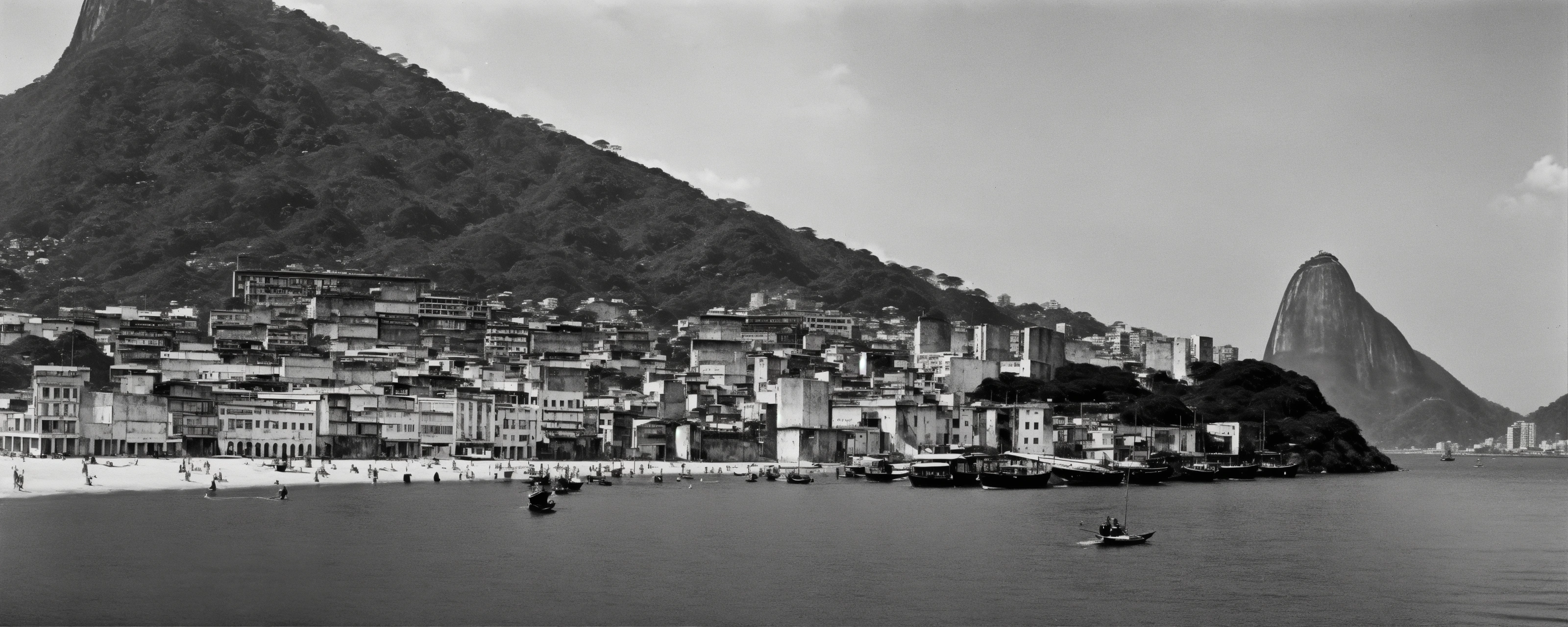 Lexica - Photograph of Rio de Janeiro in ancient Brazil. high quality ...