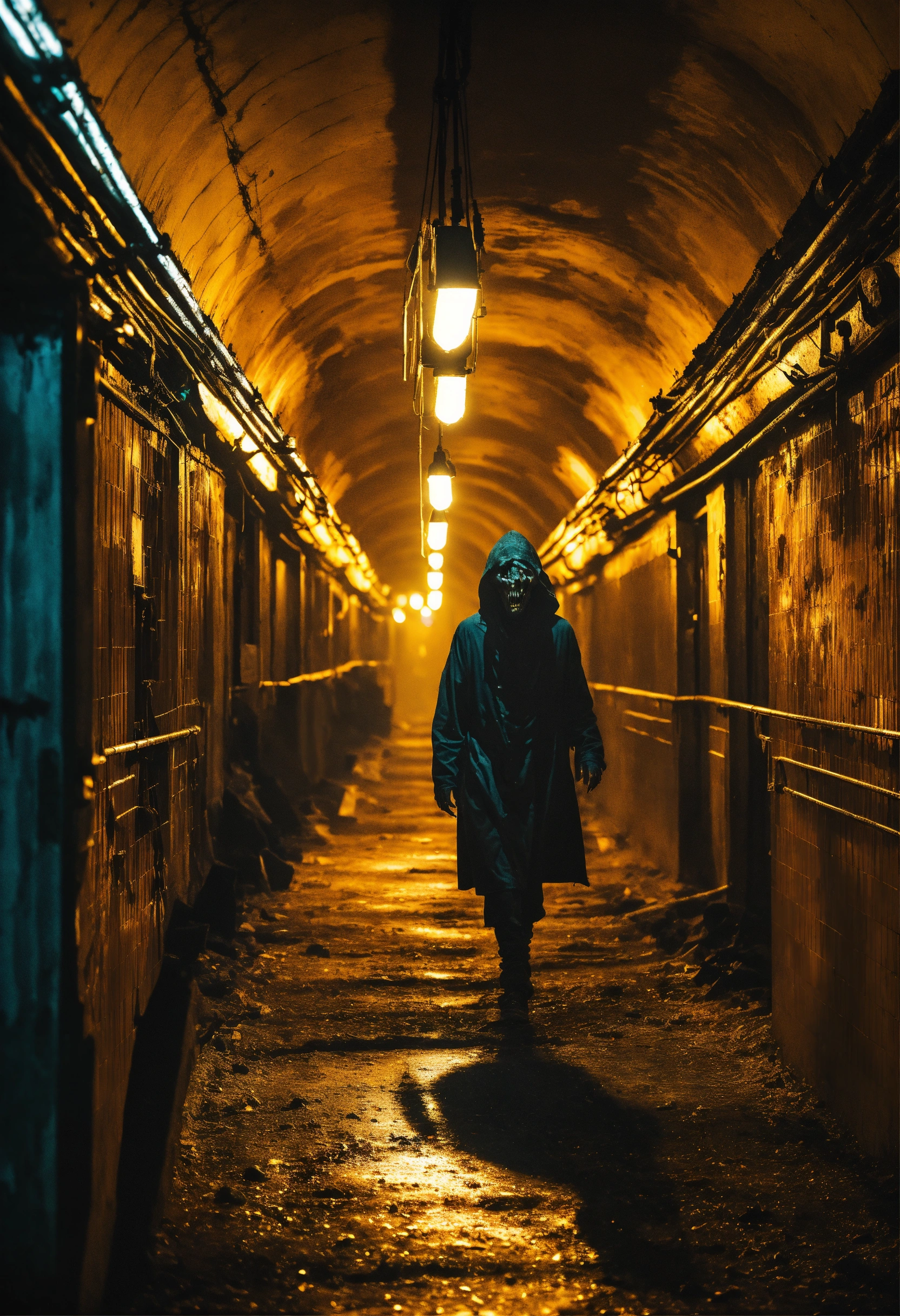 Lexica - Generate a haunting and realistic depiction of a Ghoul in the ...