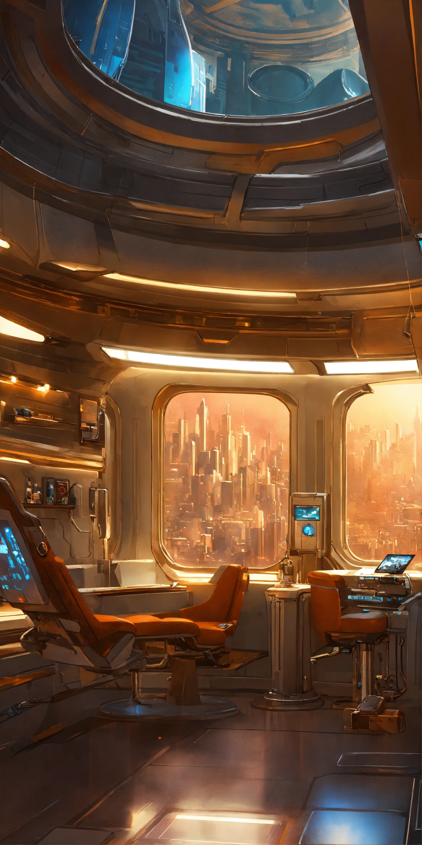 Lexica - Sci-fi effect poster background, sci-fi metropolis of the future, intricate, highly ...