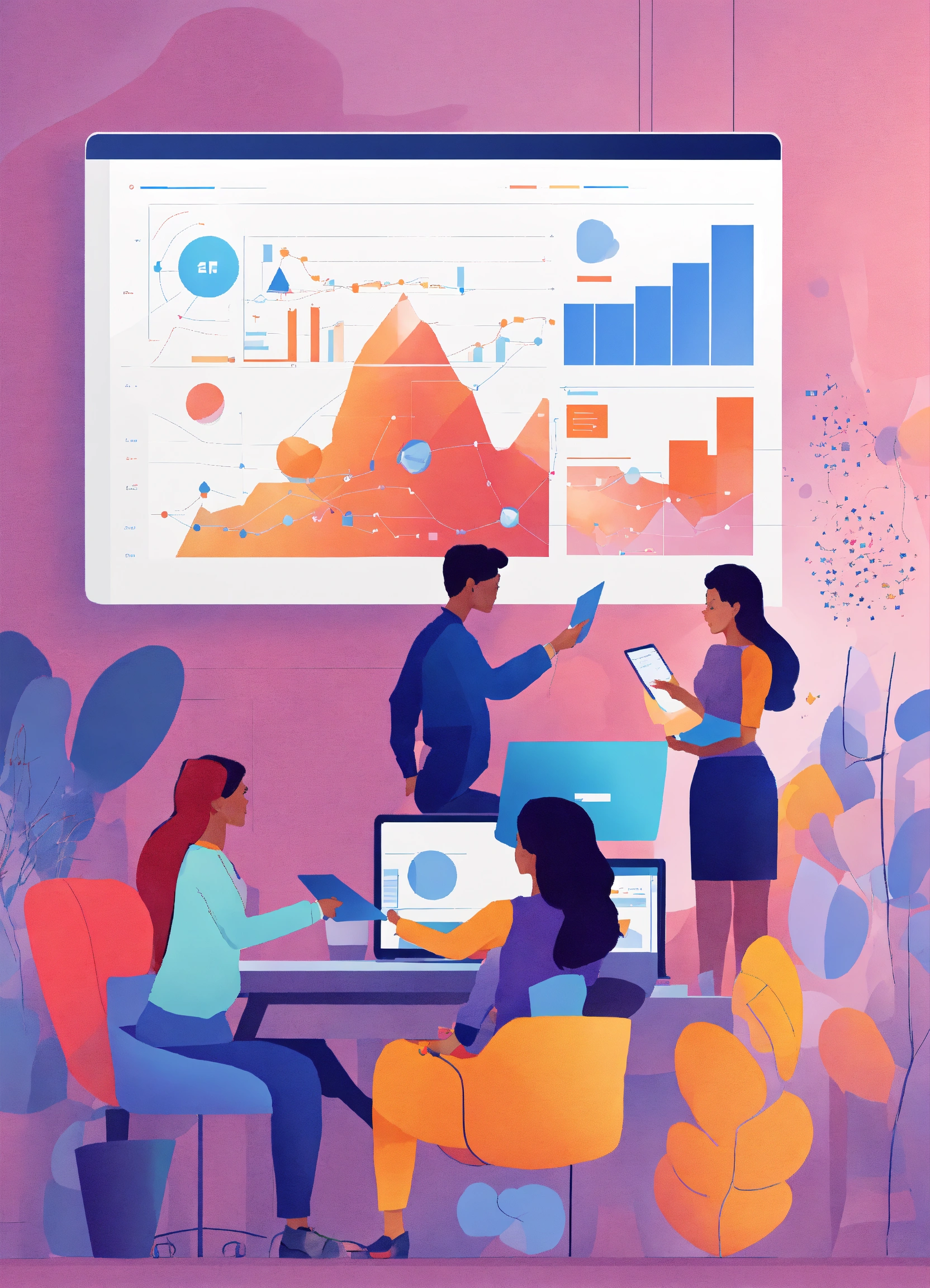 Lexica - Produce an image that represents a diverse team of ...