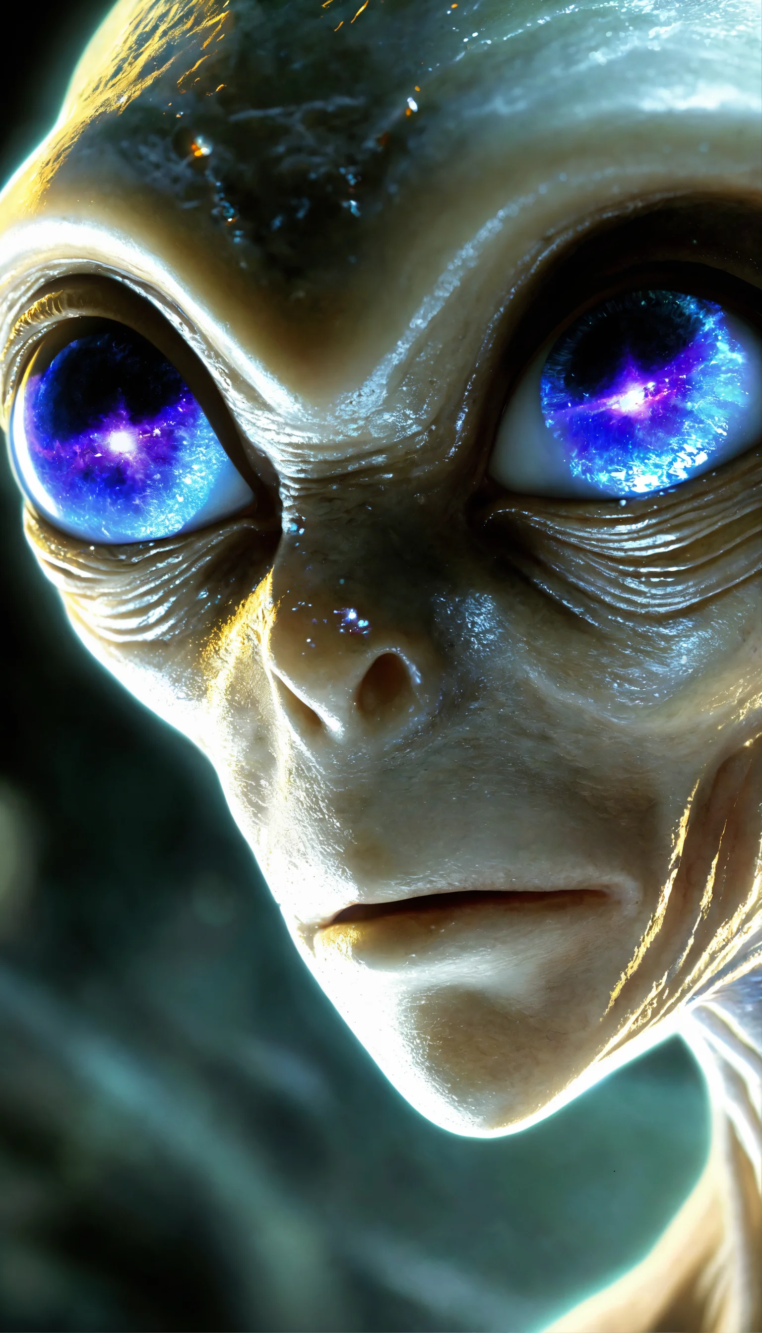 Lexica - The most striking feature of this alien is its eyes, which ...