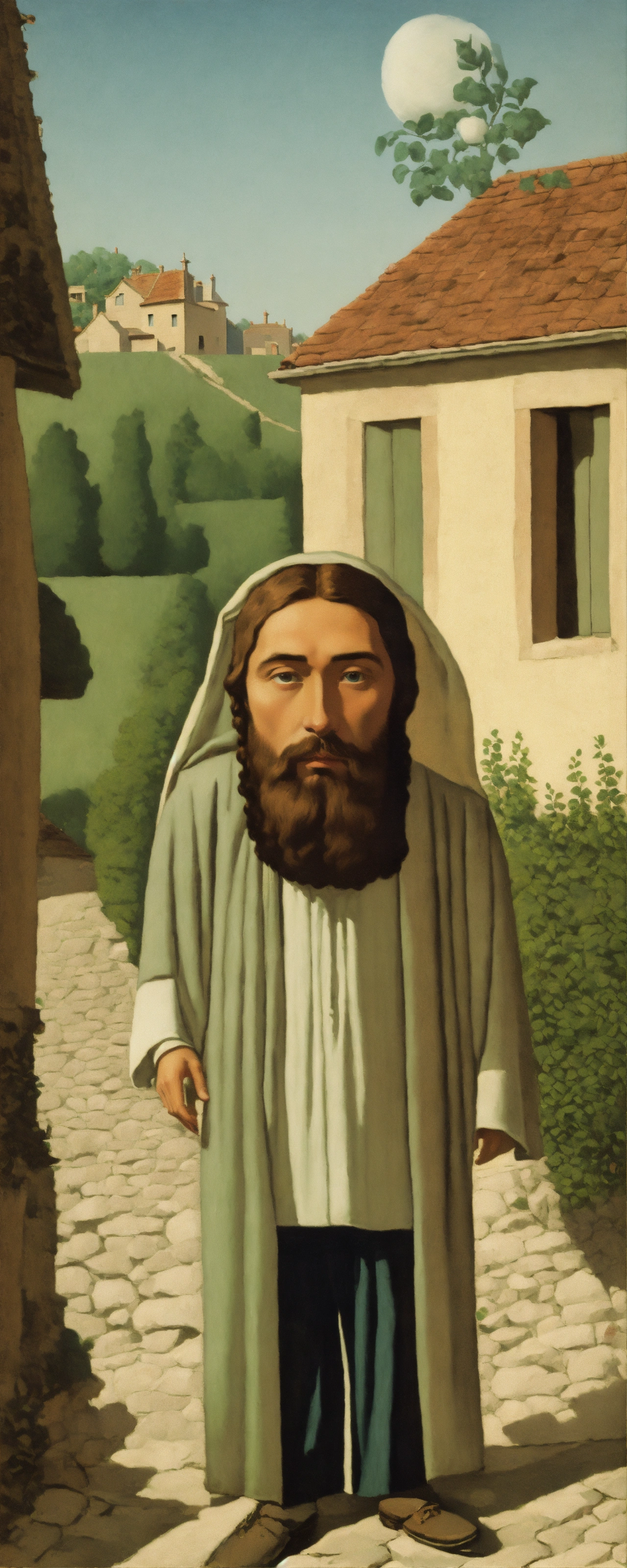 Lexica - Fine illustration of "Jesus as Professor Baltazare" with his ...