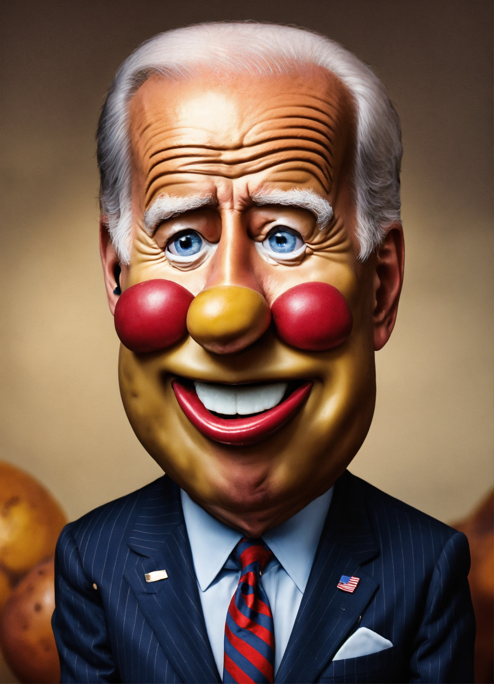 Lexica - Joe Biden, as a Mr potato head