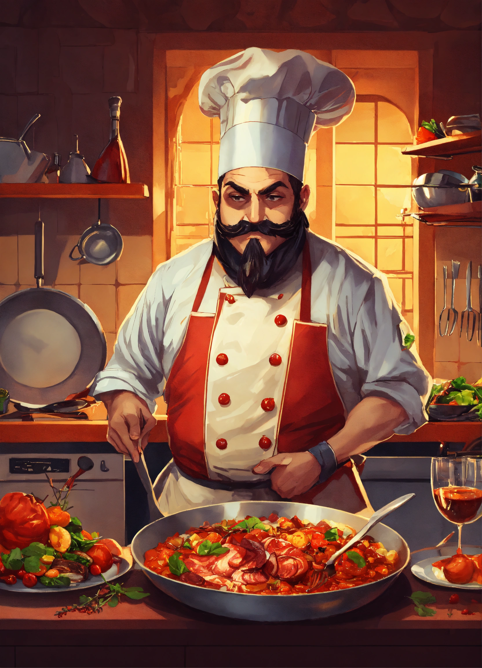 Lexica - An evil chef with poisonous dish