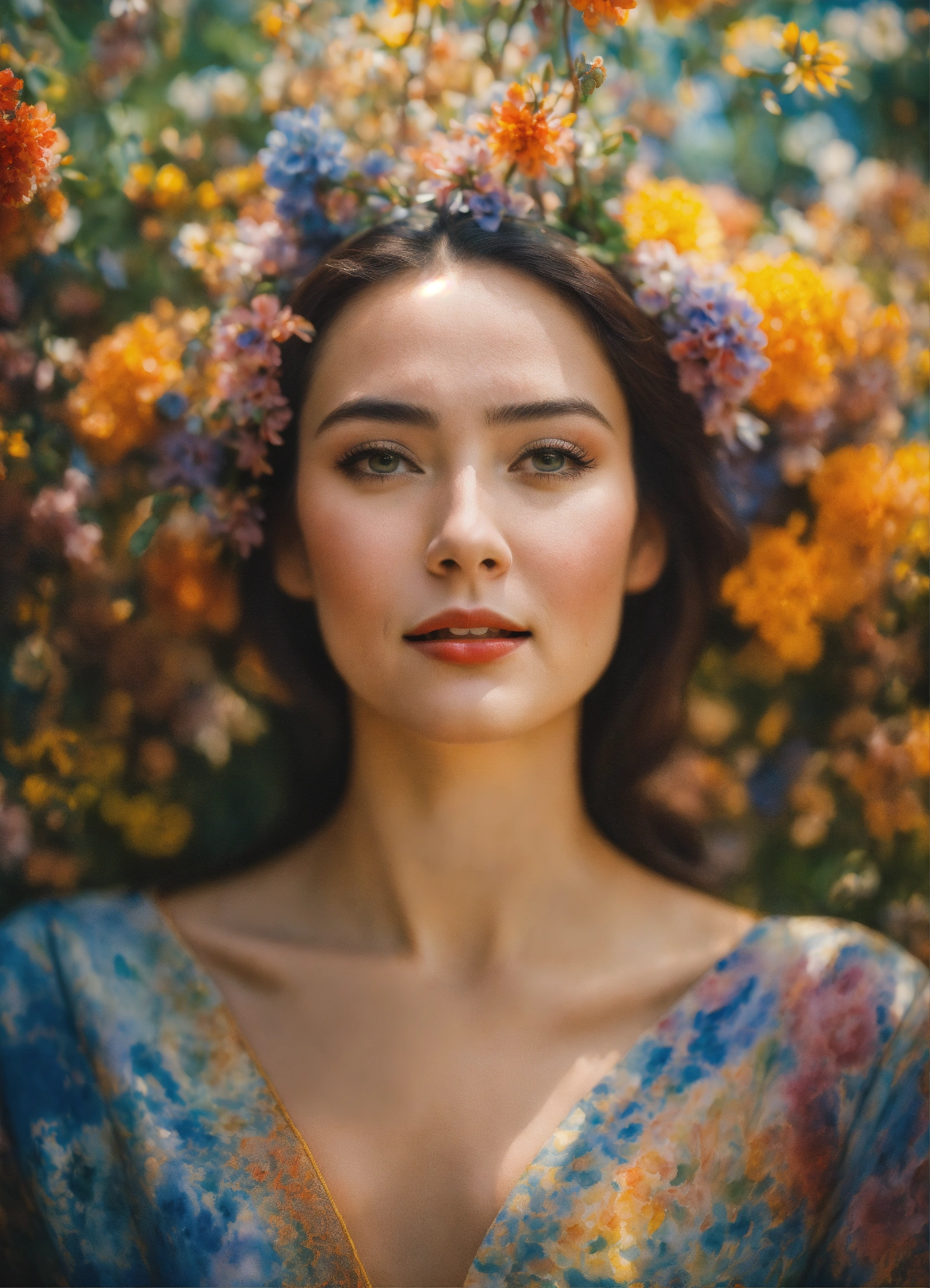 Lexica - Real elation on a woman’s face, Beautiful, intricate, in ...