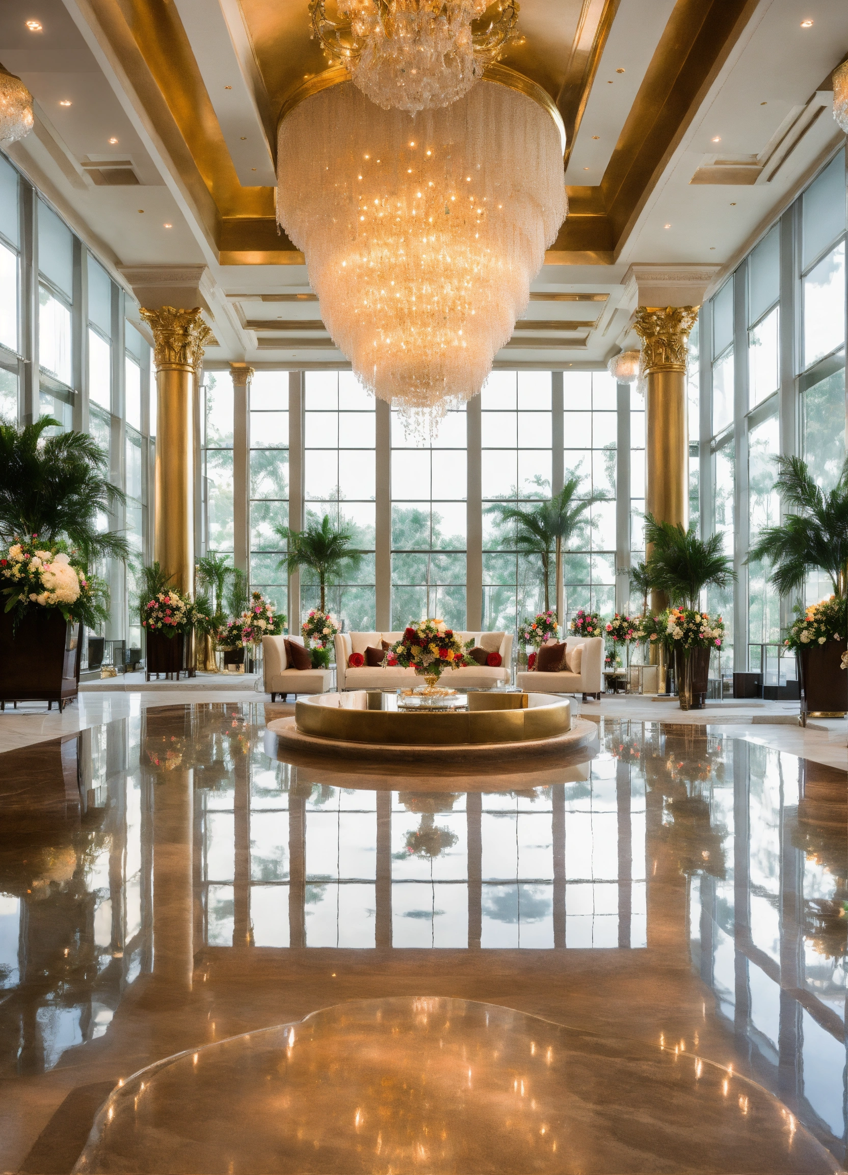 Lexica - Large upscale ballroom for wedding reception, multiple seating ...