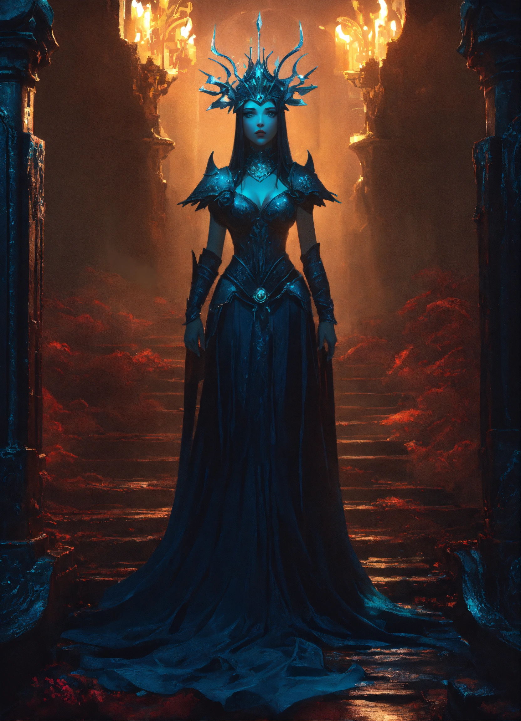 Lexica - D&D, fantasy, cinematic. Queen of the Abyss