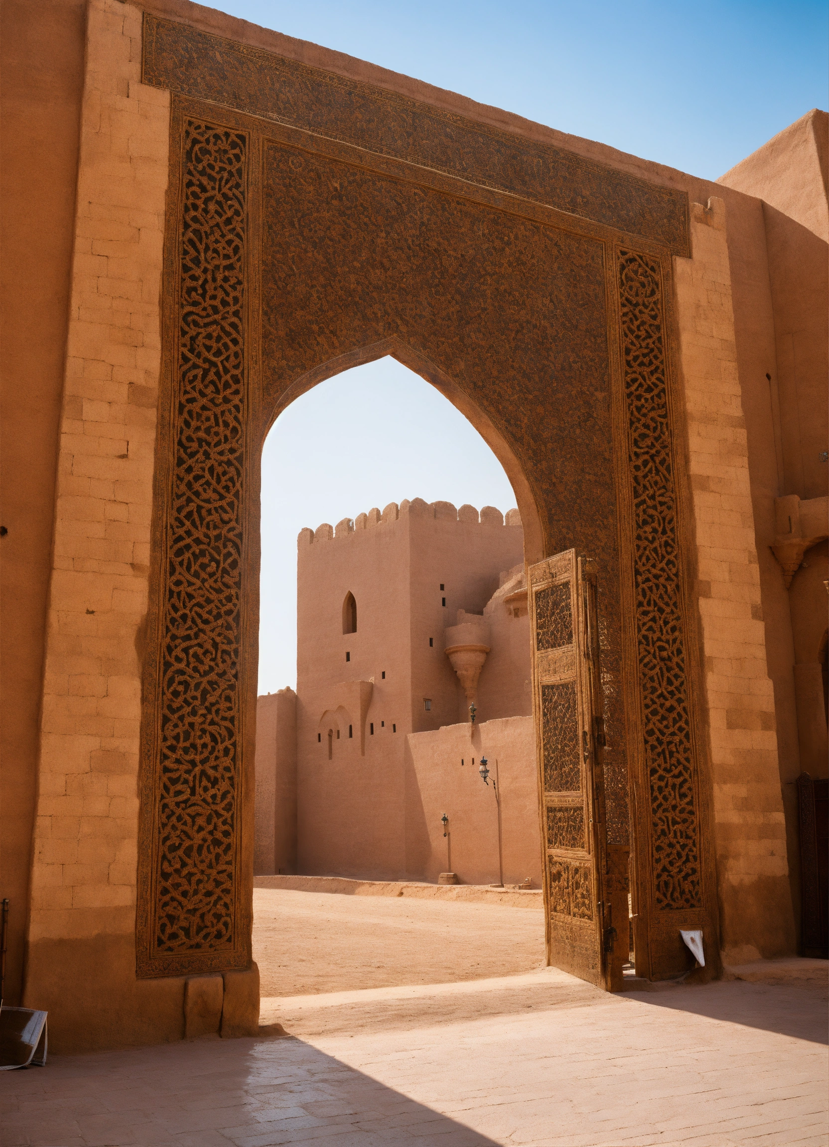 Lexica - Arabian Saudi Arabia castle arch gate