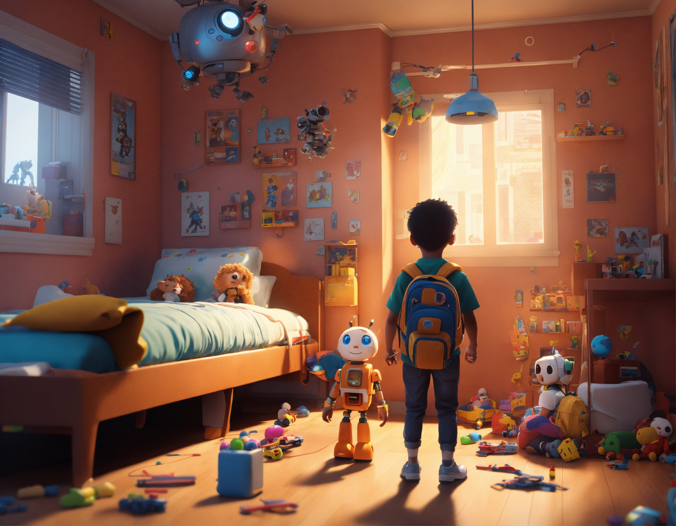 Lexica - Create a 4k concept art for a 3D animatic movie poster ...