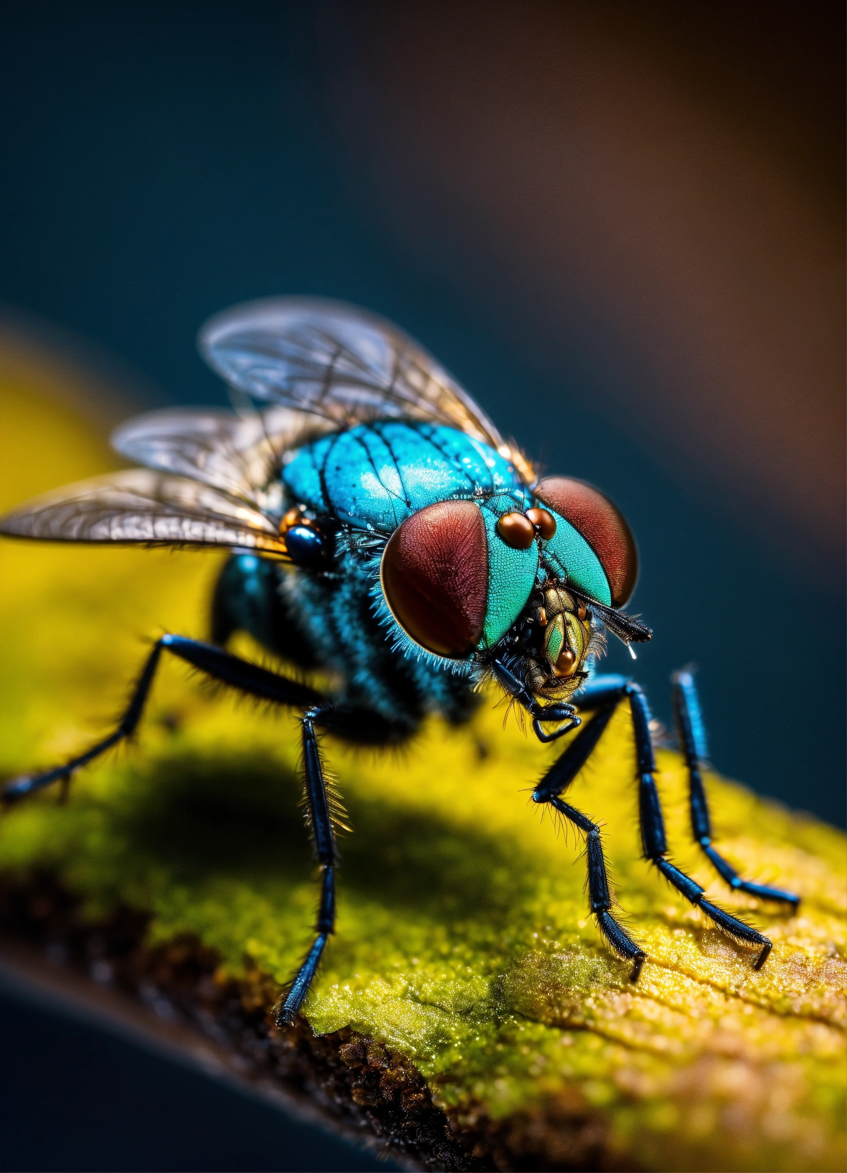 Lexica - Amazing stunning photo of a cross between a fly and a human ...