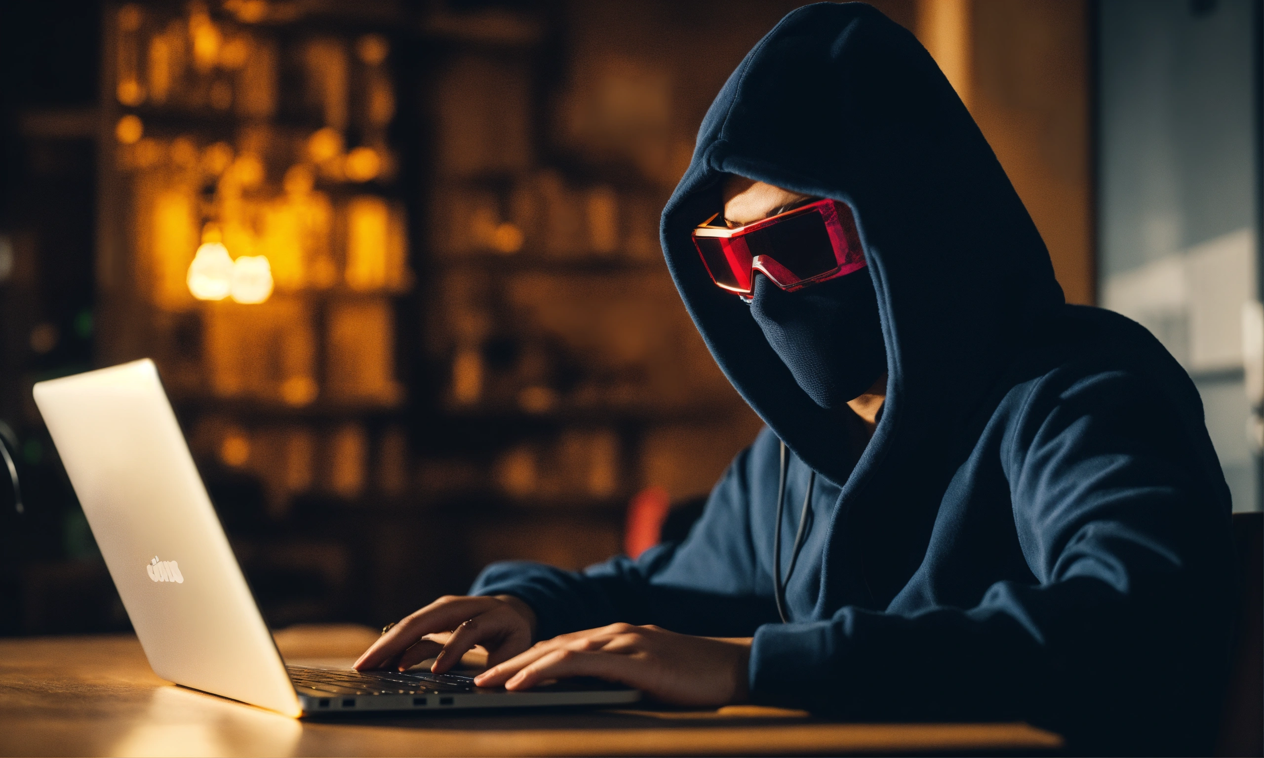 Lexica - Cybercriminal using laptop
