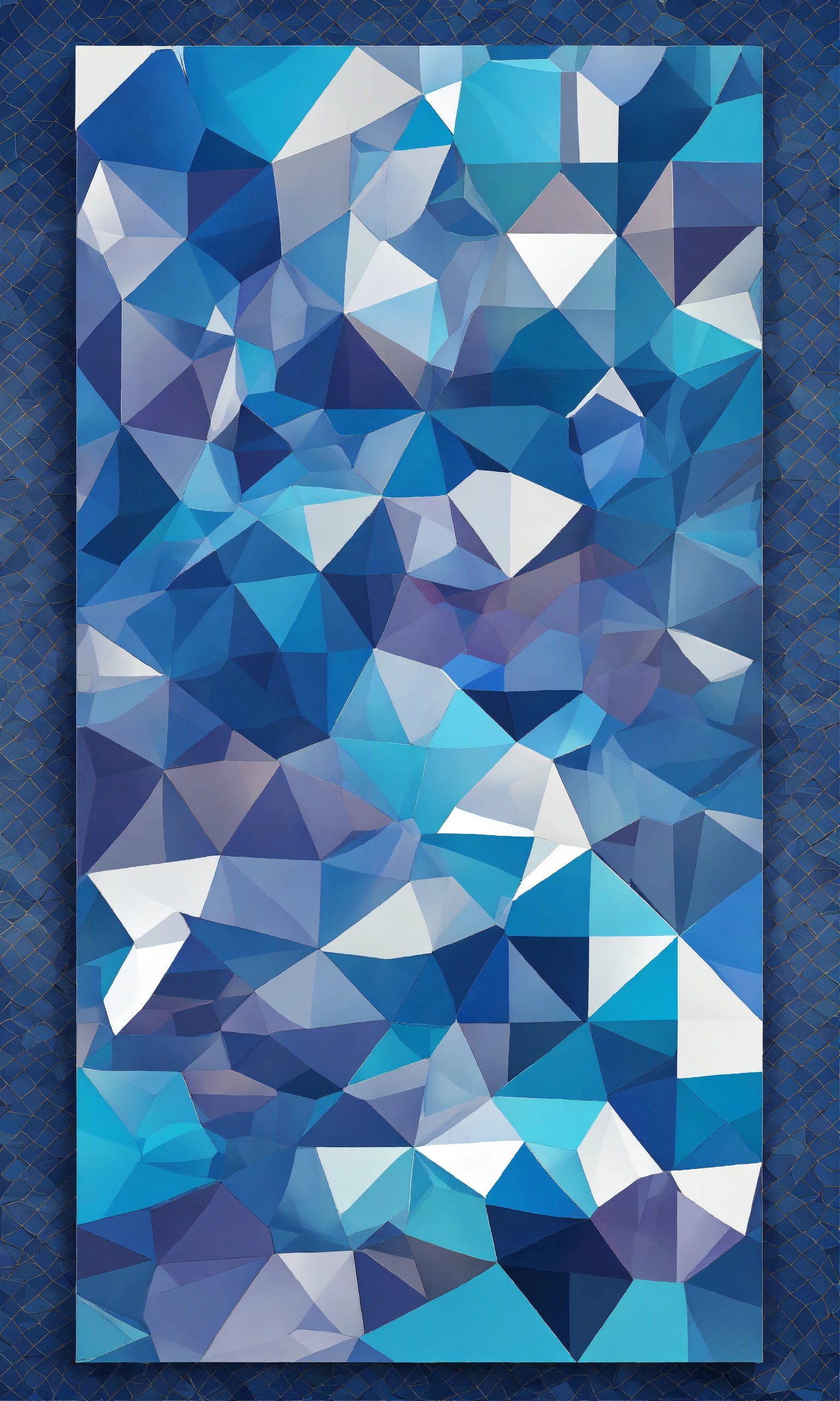 Lexica - Generate a polygon pattern for a flyer background using only ...