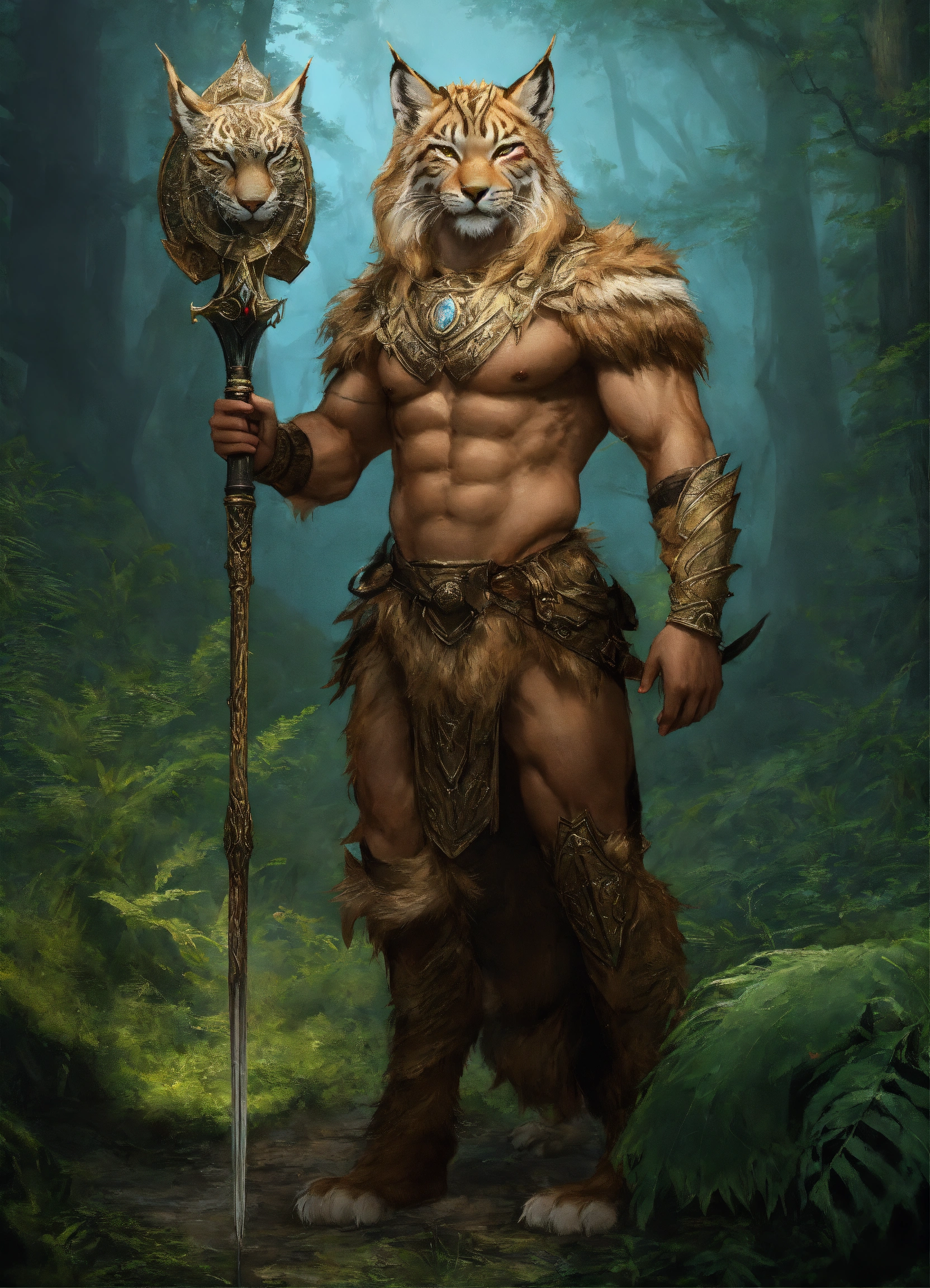 Lexica - The elven beast is a predator, with the head of a lynx ...