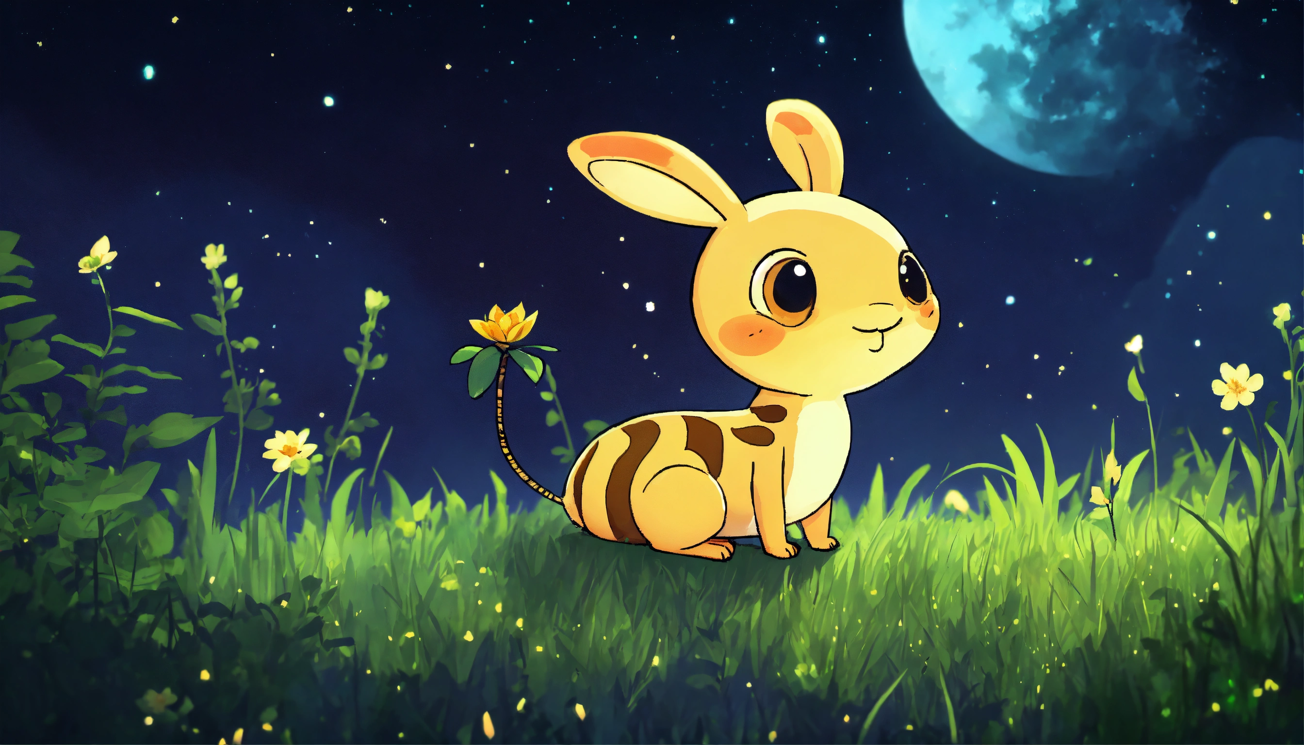 Lexica - Hello, firefly. He twinkles in the nighttime sky, choosing a ...