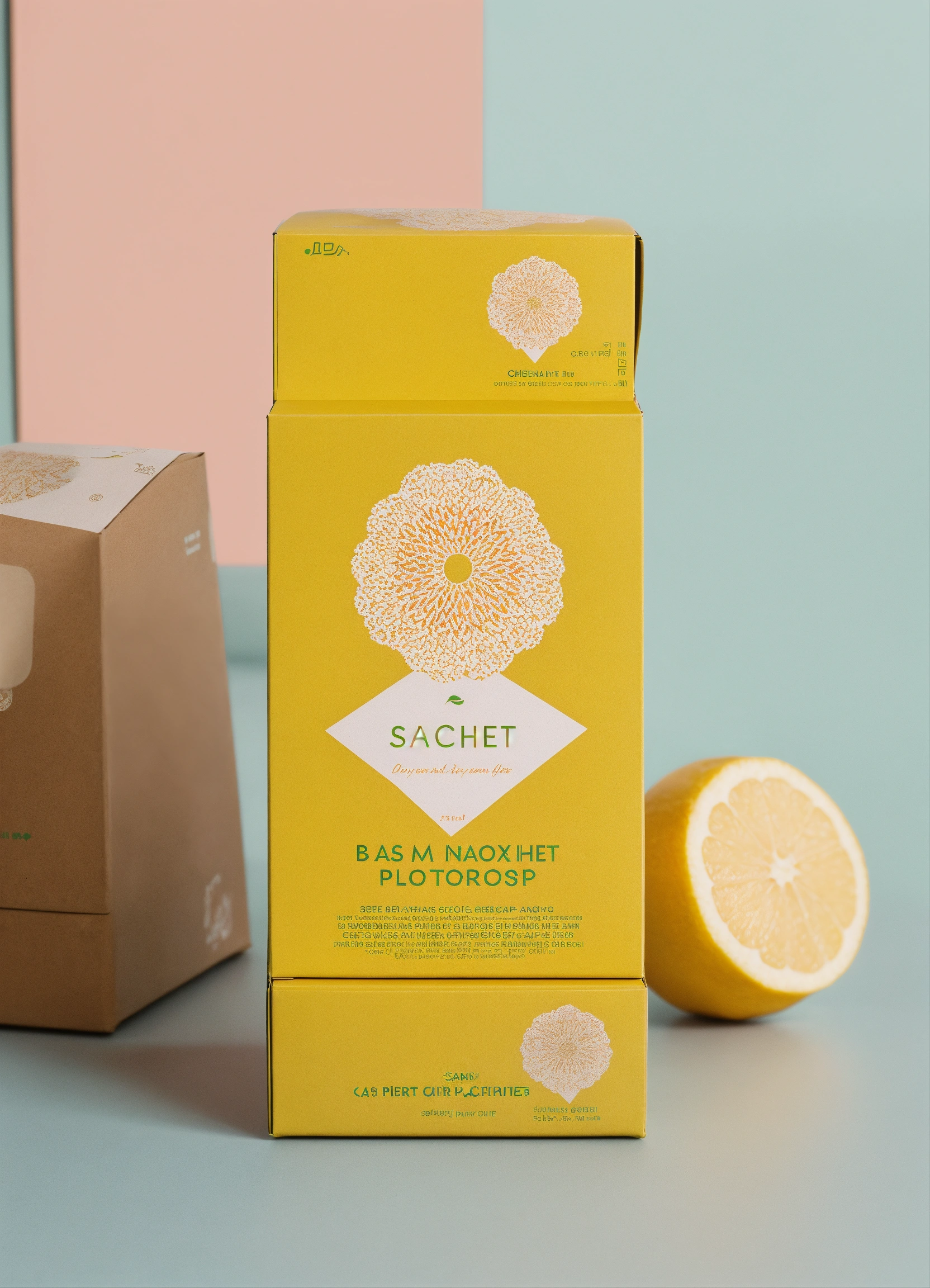 Lexica - An unconventional box packaging design for sachet packages