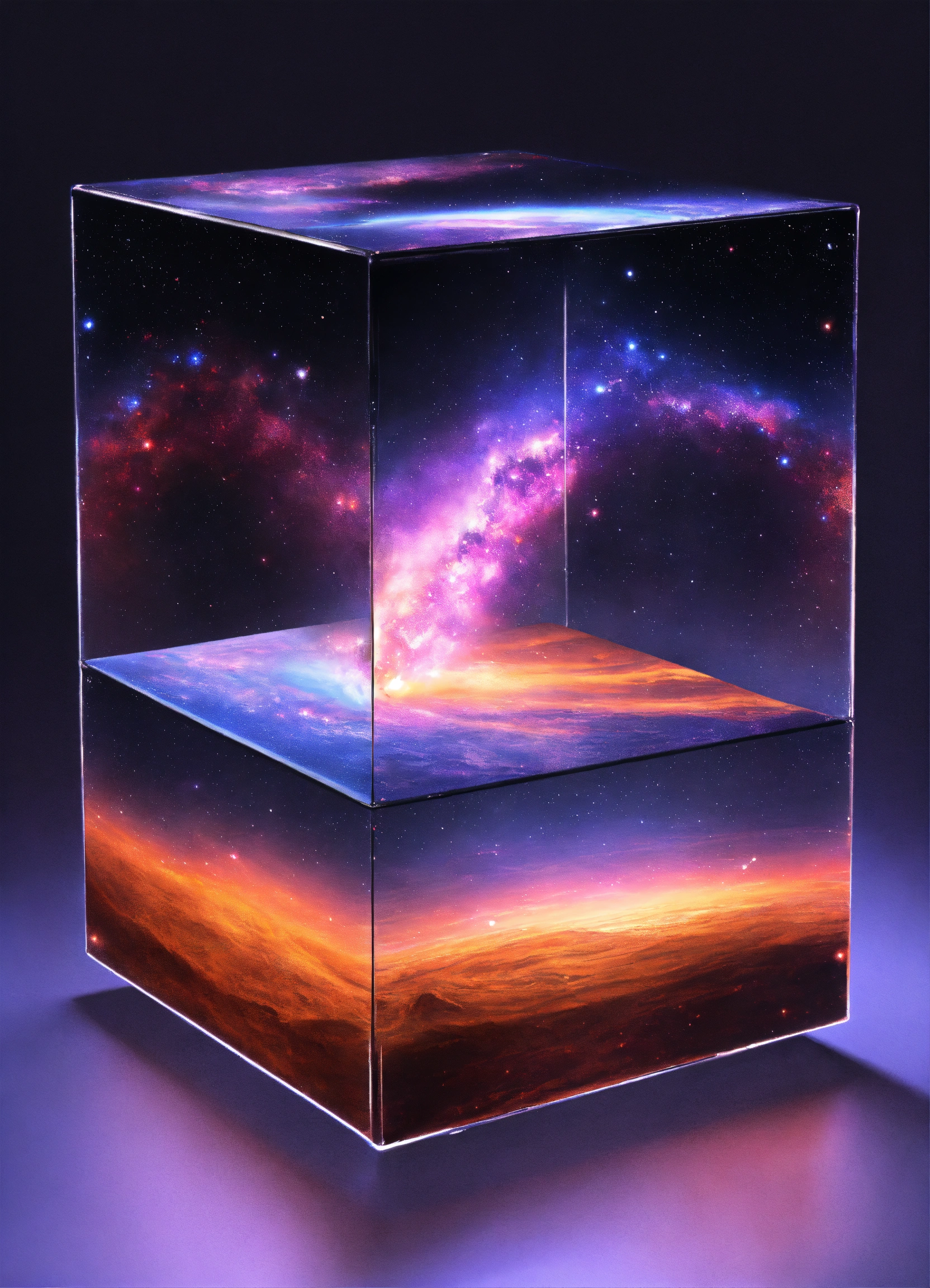 Lexica - A GALAXY INSIDE A CUBE, ALTERNATIVE HIGHER REALITY