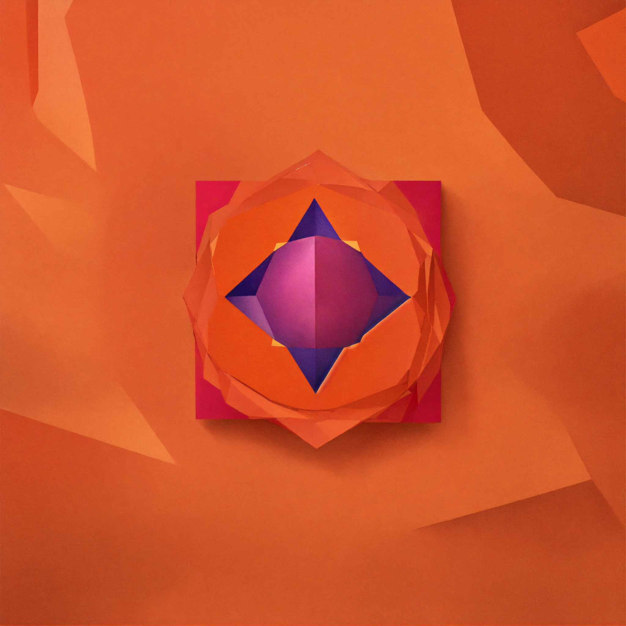 Lexica - Penteract logo. Penteract shape