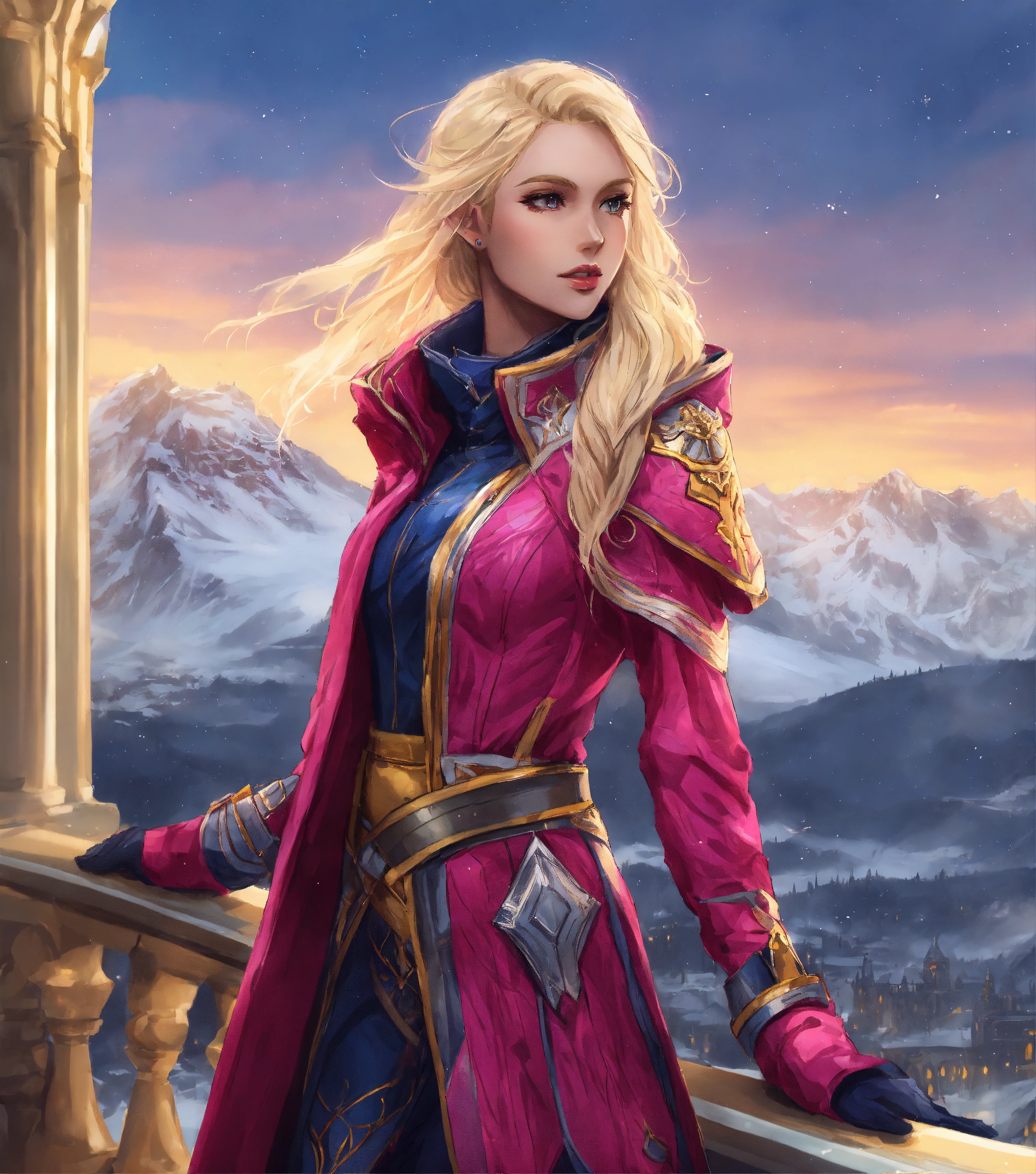 Lexica - Full body drawing of a sci fi high elf, royalty, futuristic ...