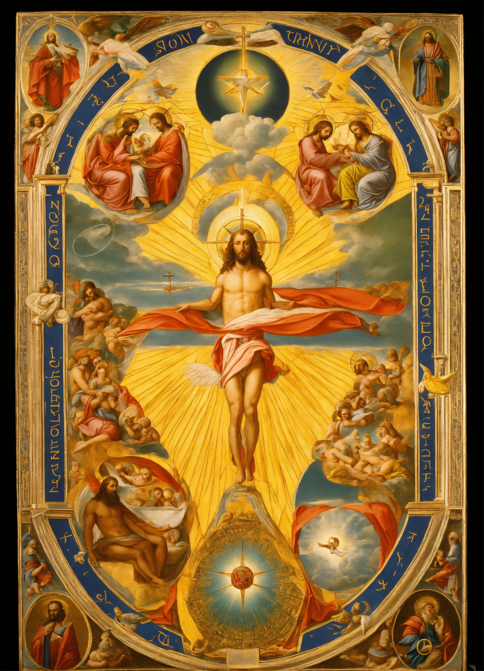 Lexica - Neo gnostic holy trinity with human Mind representing the holy ...