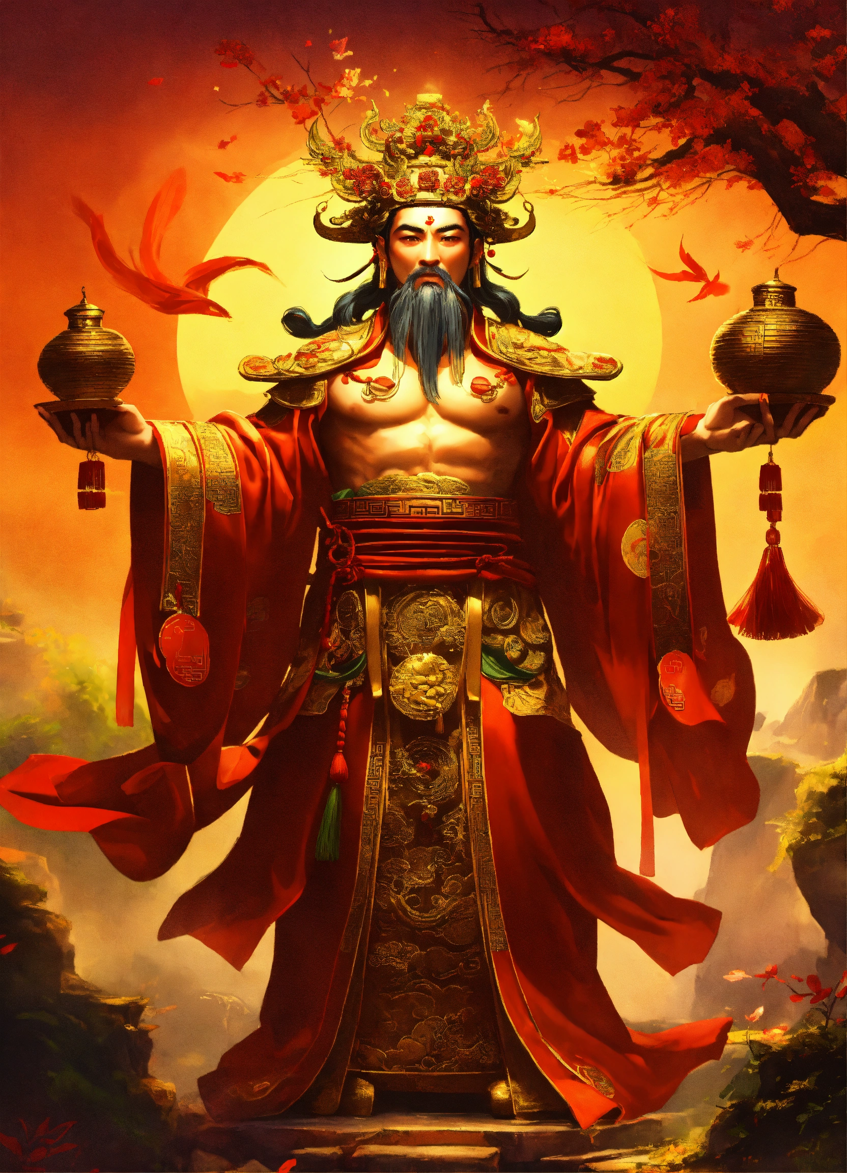 Lexica - God of weath chinese，Caishen，money god