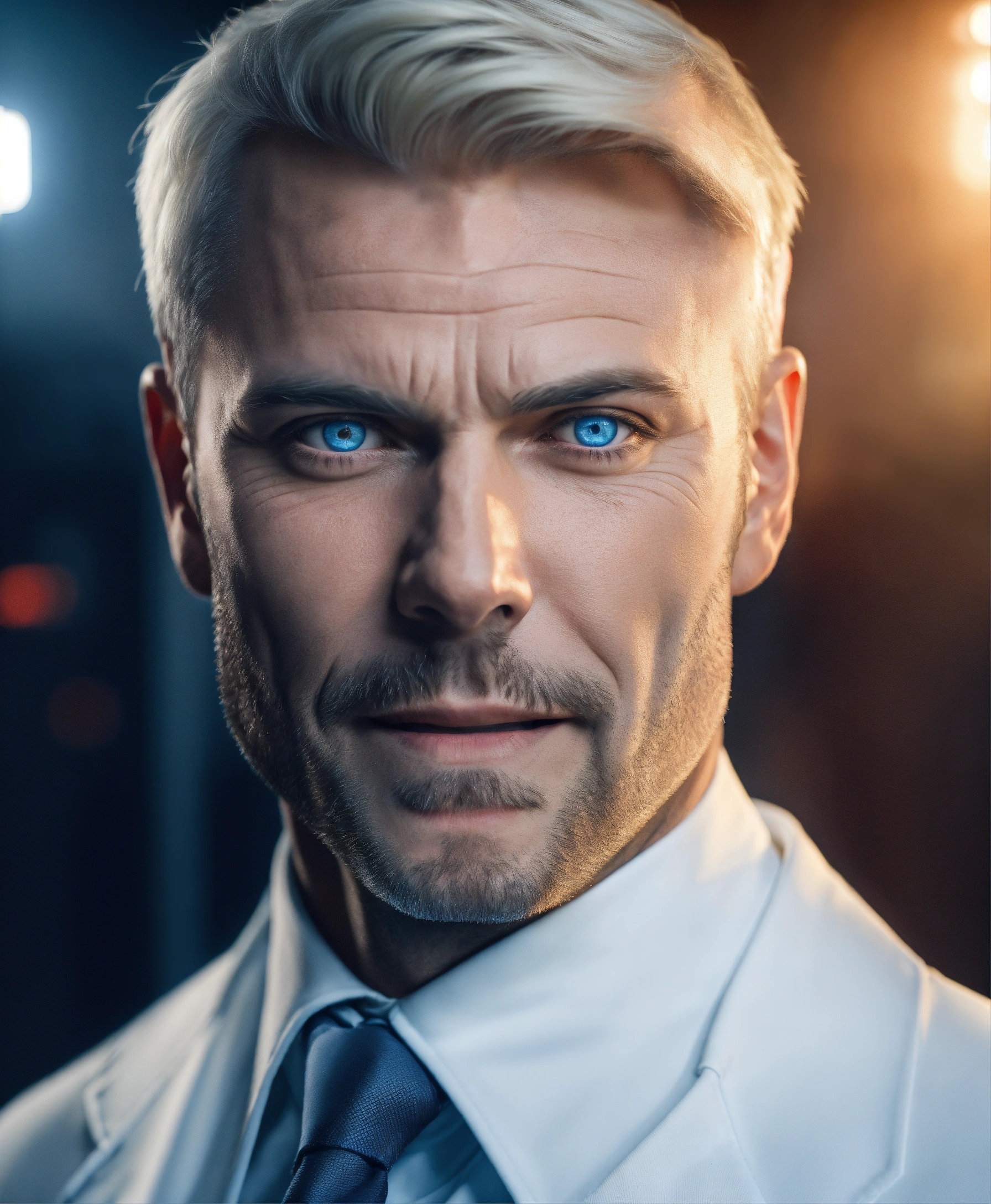 Lexica - A realistic photo of psychopath 45 years old scary man with ...