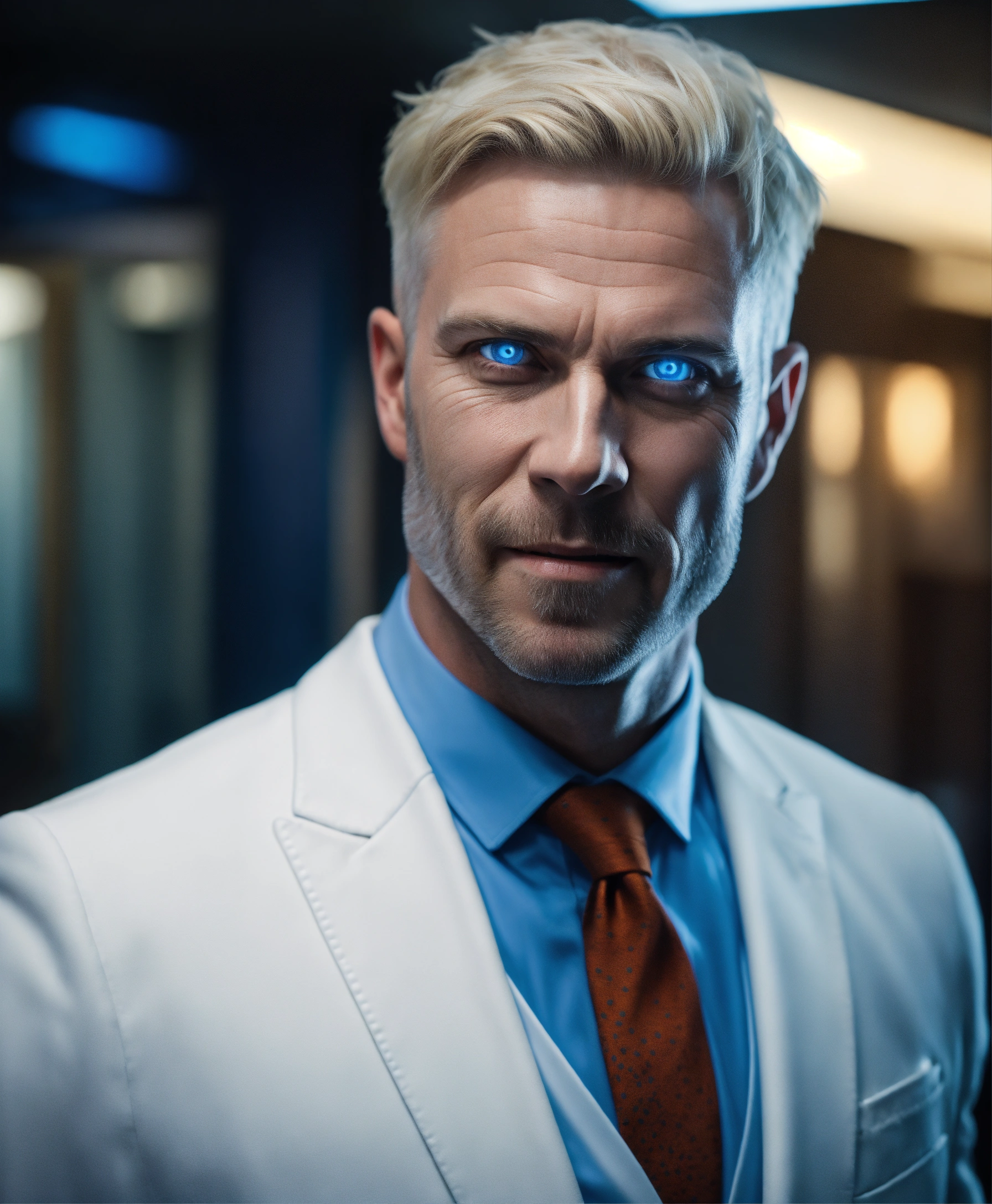 Lexica - A realistic photo of psychopath 45 years old scary man with ...