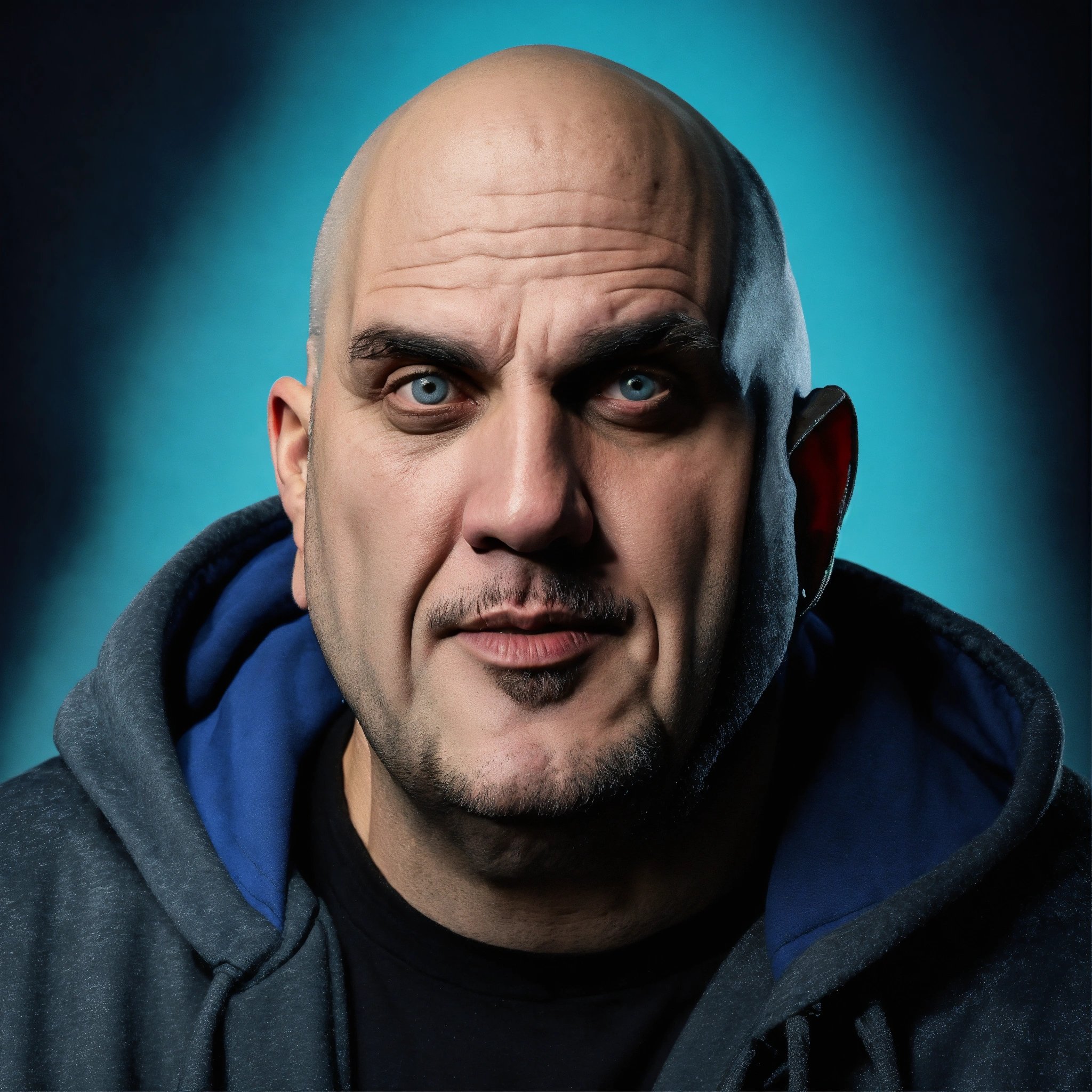 Lexica - UNCLE FESTER JOHN FETTERMAN WEARING A HOODIE OVER HIS HEAD ...