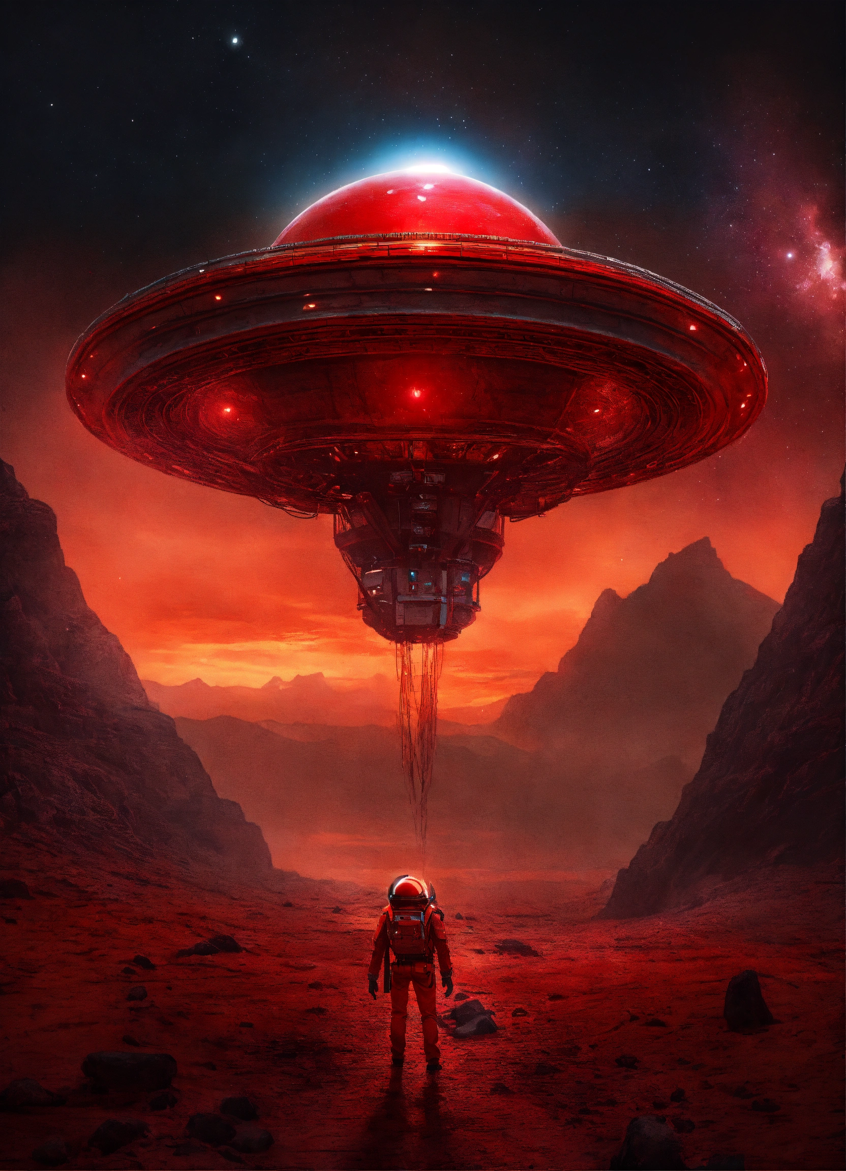 Lexica - Ein alien im weltraum mit sehr langer zunge das hunger hat und ...