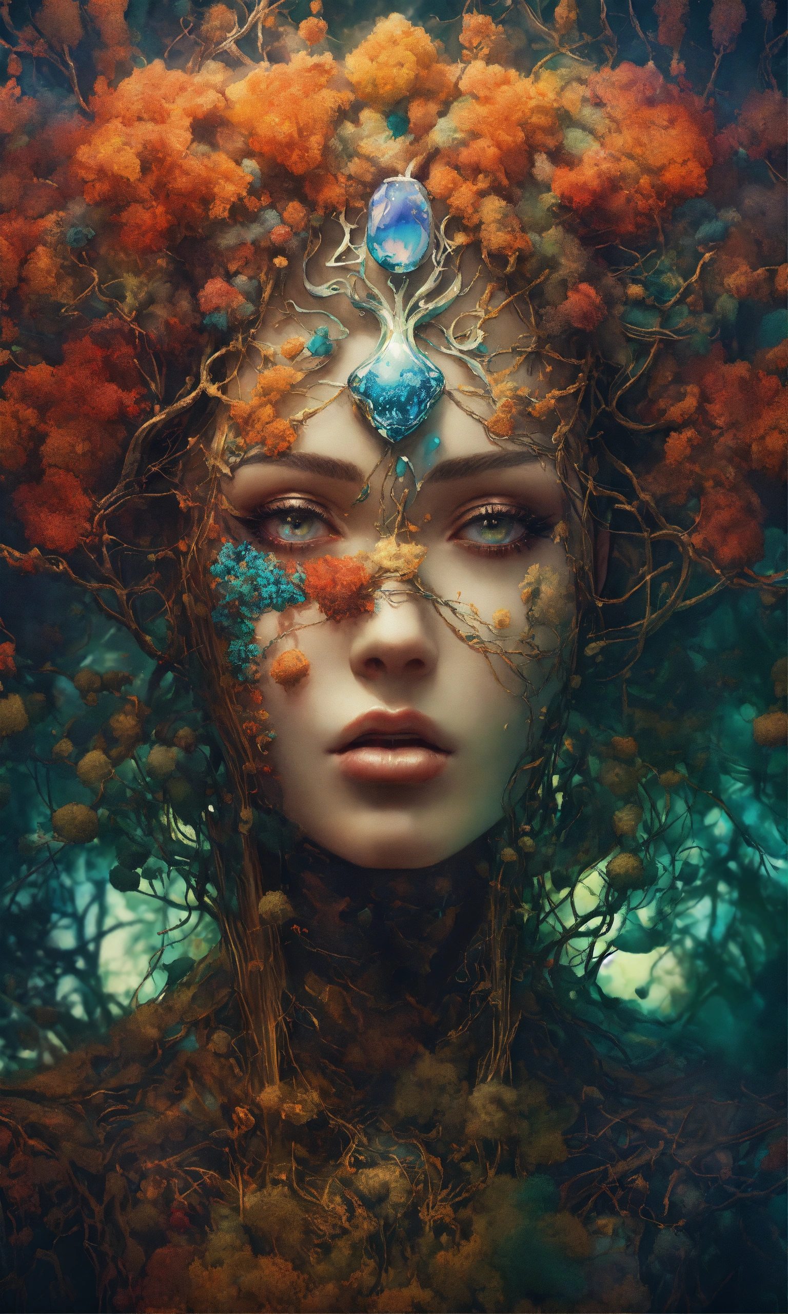 Lexica - Molecular abstraction, gaia, photographic emulsion, surreal ...